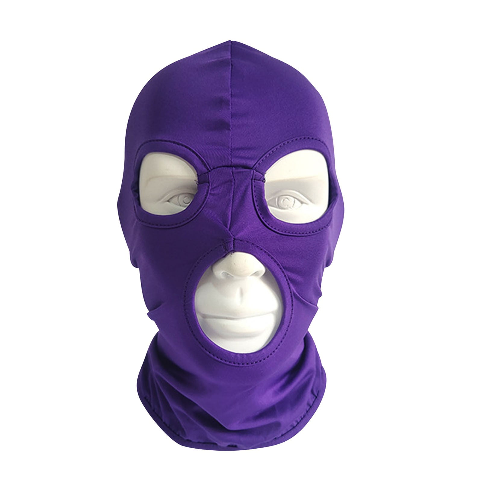 Tao Tao 3 Holes Balaclava Ski Mask, Thin Three Holes Full Face Mask for ...