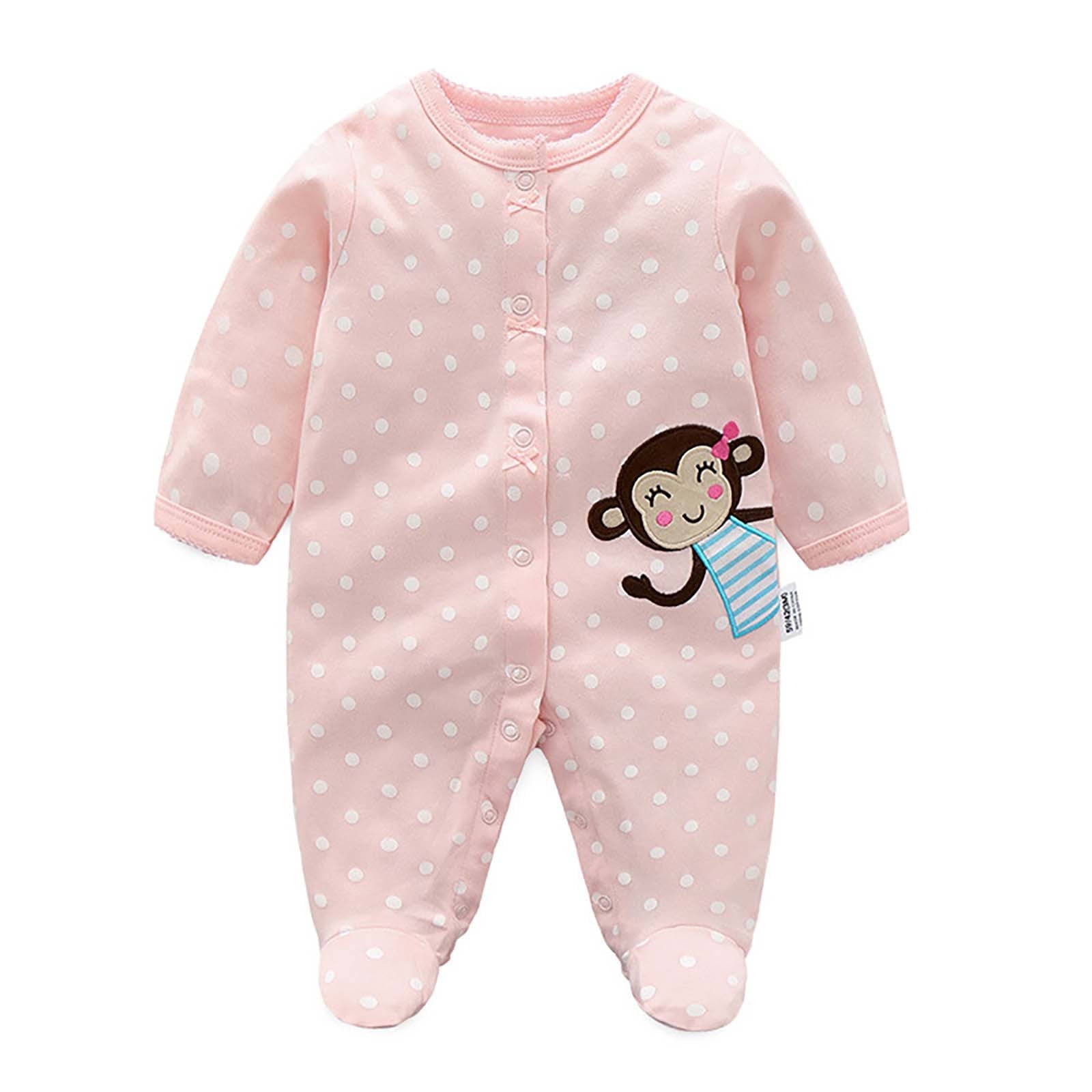 Tao Tao Baby One Piece Romper Soft Cotton Sleepwear Footed Jumpsuit ...