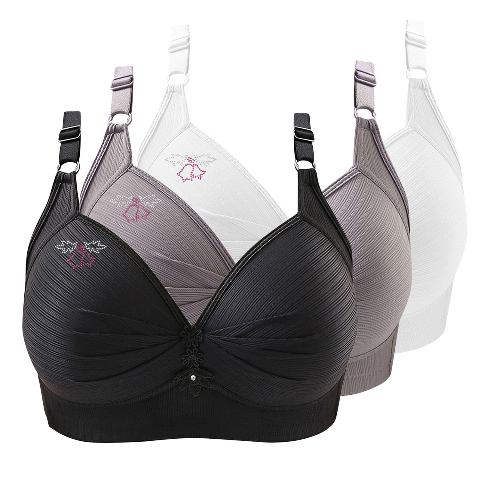 Tao Tao Bras For Women Wireless Breathable Adjustable Strap Everyday ...