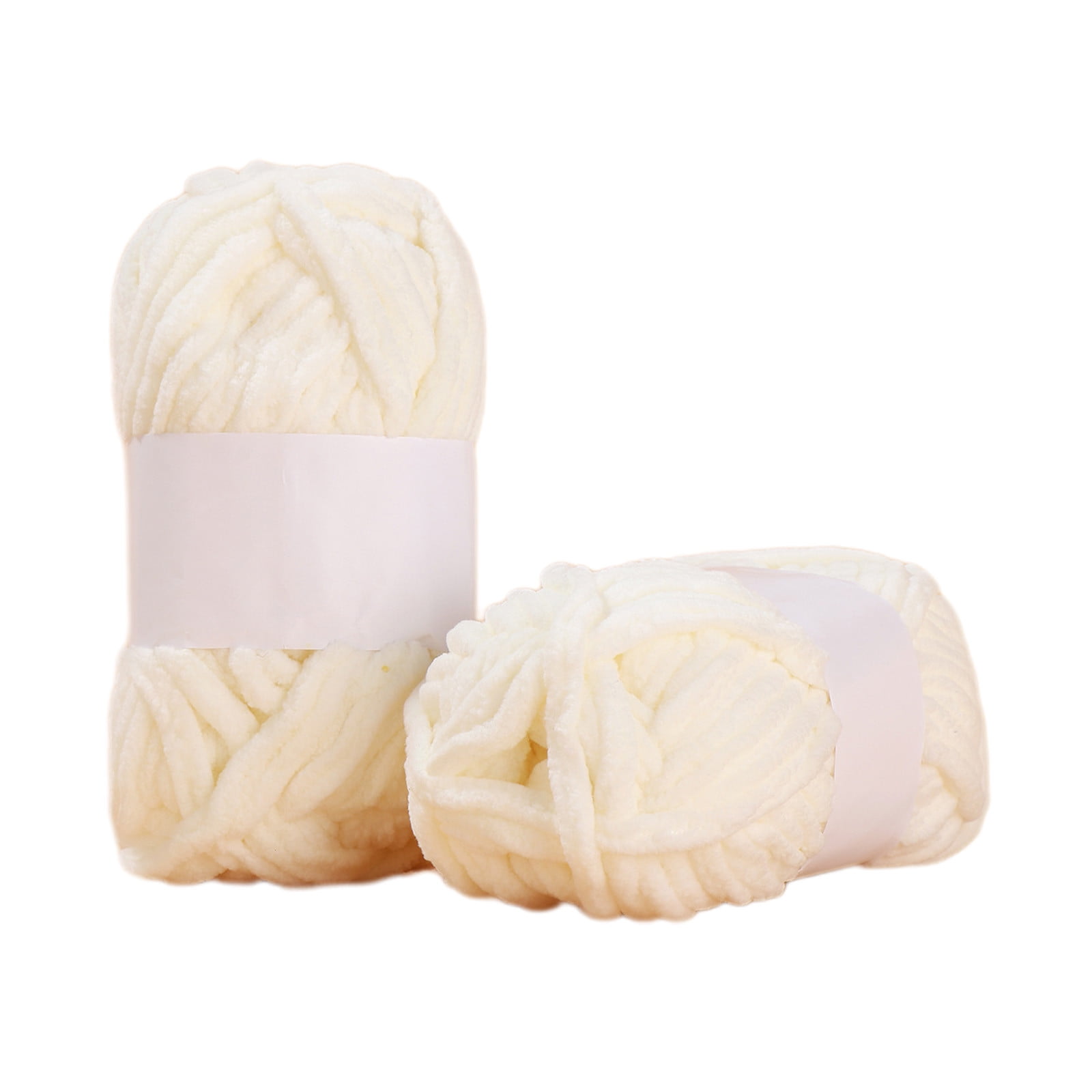 Tao Tao Chunky Chenille Yarn Milk Cotton Wool Yarn Tie Dyes Color Thick ...
