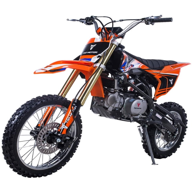 "Taotao DB-X1 Powered Dirt Bike, 140cc, 17"" Wheels, 4-Stroke, Kick ...