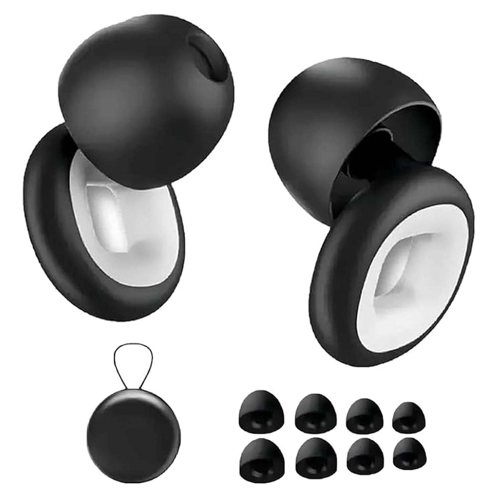 Tao Tao Ear Plugs For Sleeping, 1 Pairs Of Reusable Earplugs For Noise ...