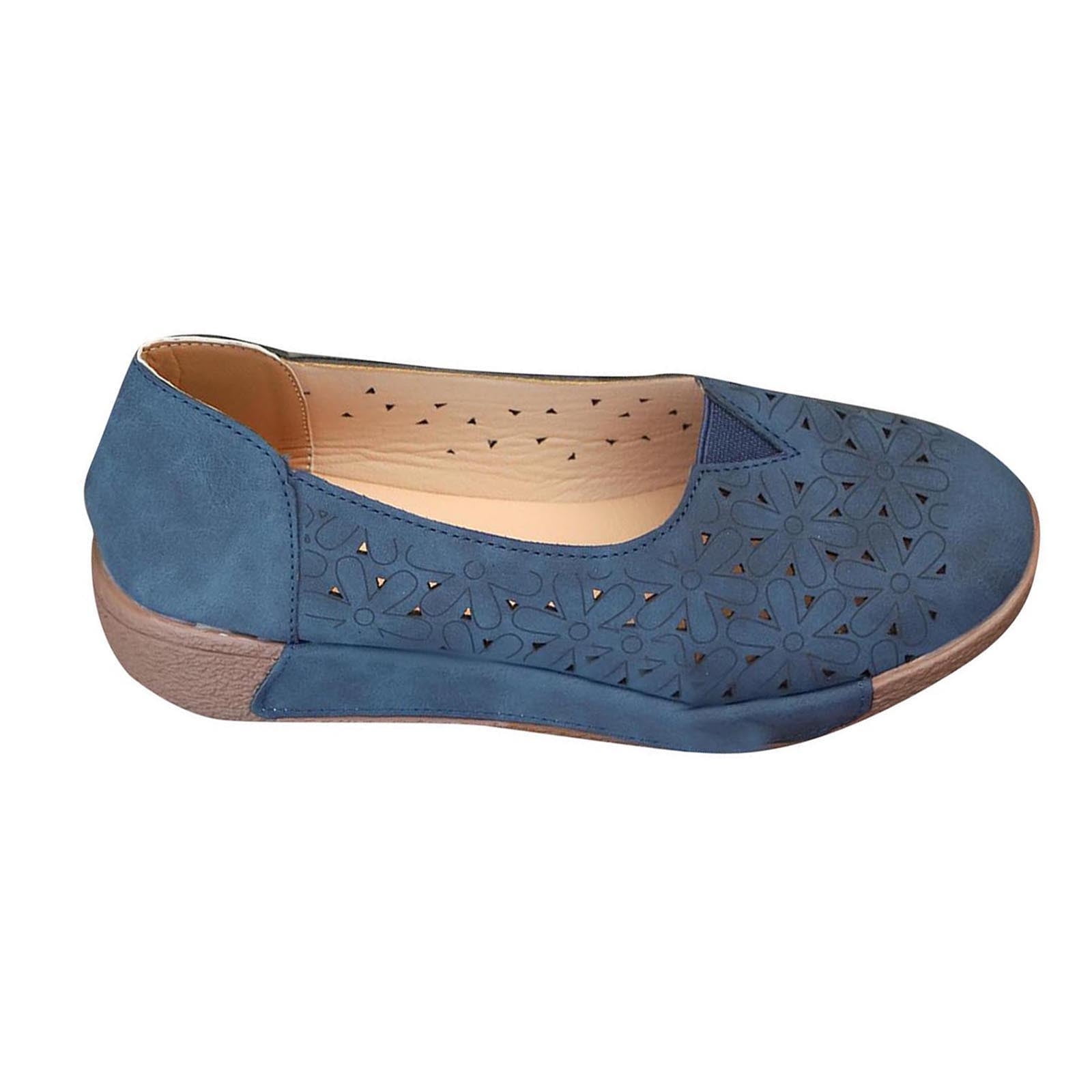 Tao Tao Flats With Arch Support For Women Classic Round Toe Low Cut ...
