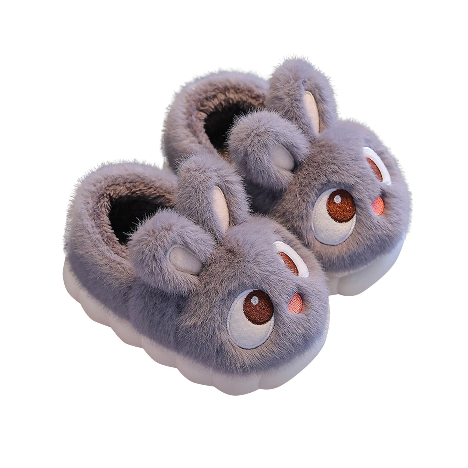 Tao Tao Girls Bunny Slippers for Little Kids Toddler Cute Rabbit House ...