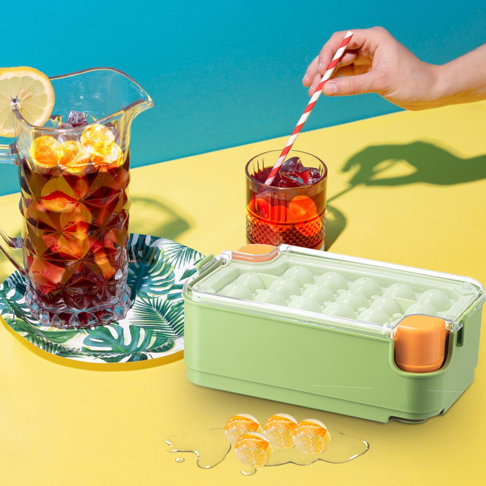 Tao Tao Innovative Ice Cube Tray - BPA Free Plastic - Easy Release ...