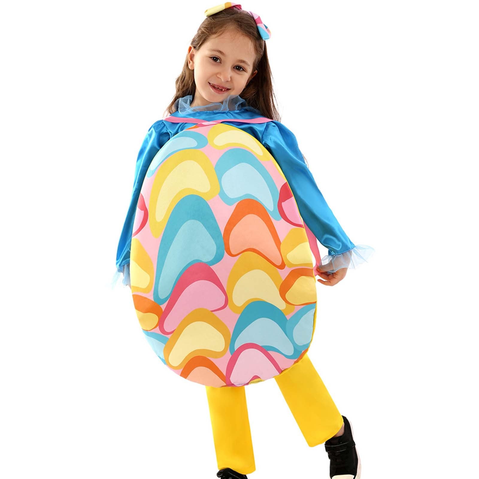 Tao Tao Kids Easter Egg Clothes Colorful Egg Backpack Easter Outfit ...