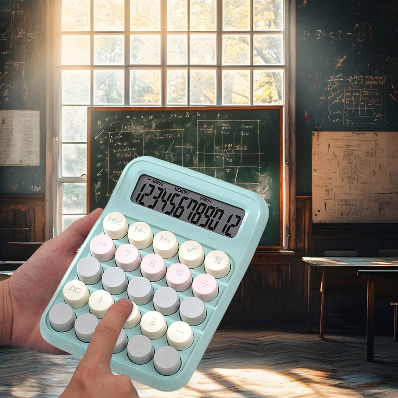 Tao Tao Mechanical Switch Calculator With Big Buttons, Calculators ...