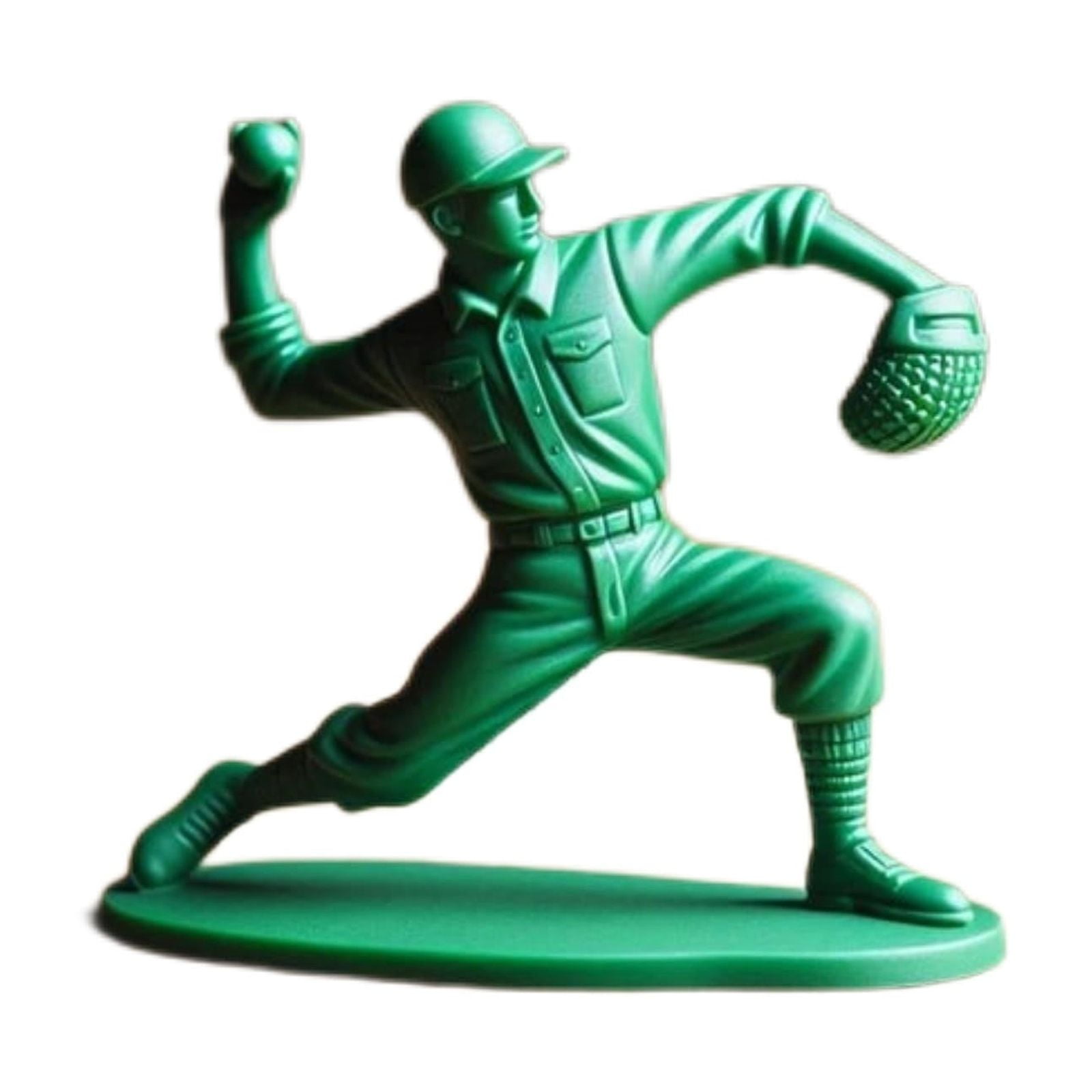 Tao Tao Plastic Army Men Action Figures Baseball Pitcher Collectible ...