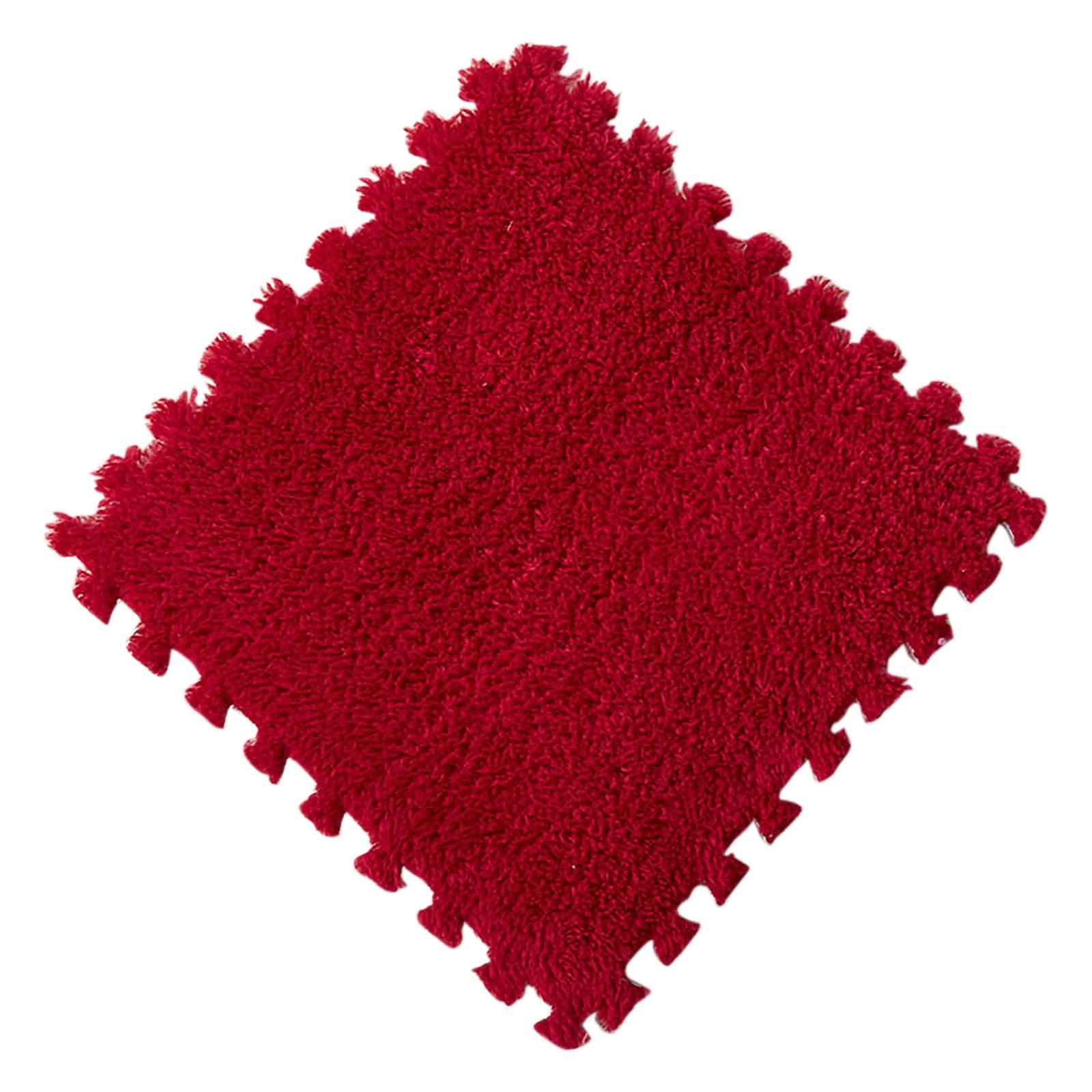 Tao Tao Thickened Plush Foam Interlocking Floor Carpet Mat,11.8x11.8 In ...