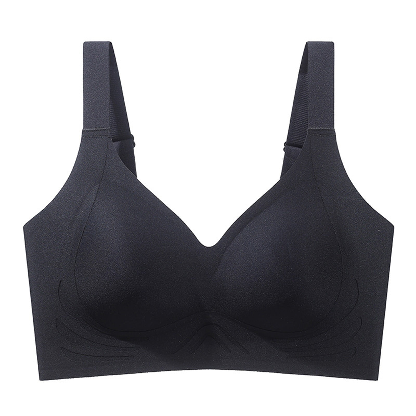 Tao Tao Womens Wireless Push Up Bra Comfort Seamless Super Gather Bra ...