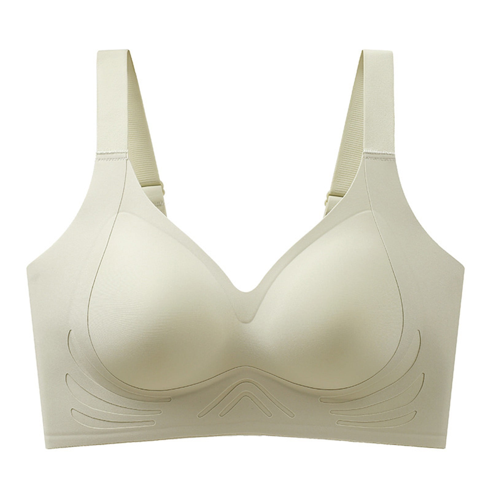 Tao Tao Womens Wireless Push Up Bra Comfort Seamless Super Gather Bra ...