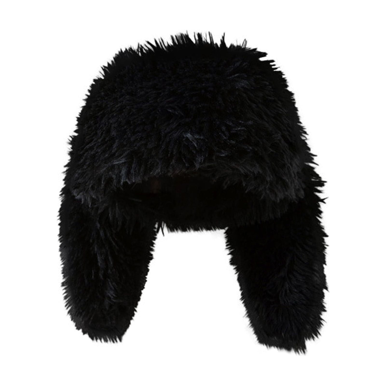 Tao Tao Y2K Fuzzy Bunny Hat For Women Cute Plush Beanie With Bunny Ears ...