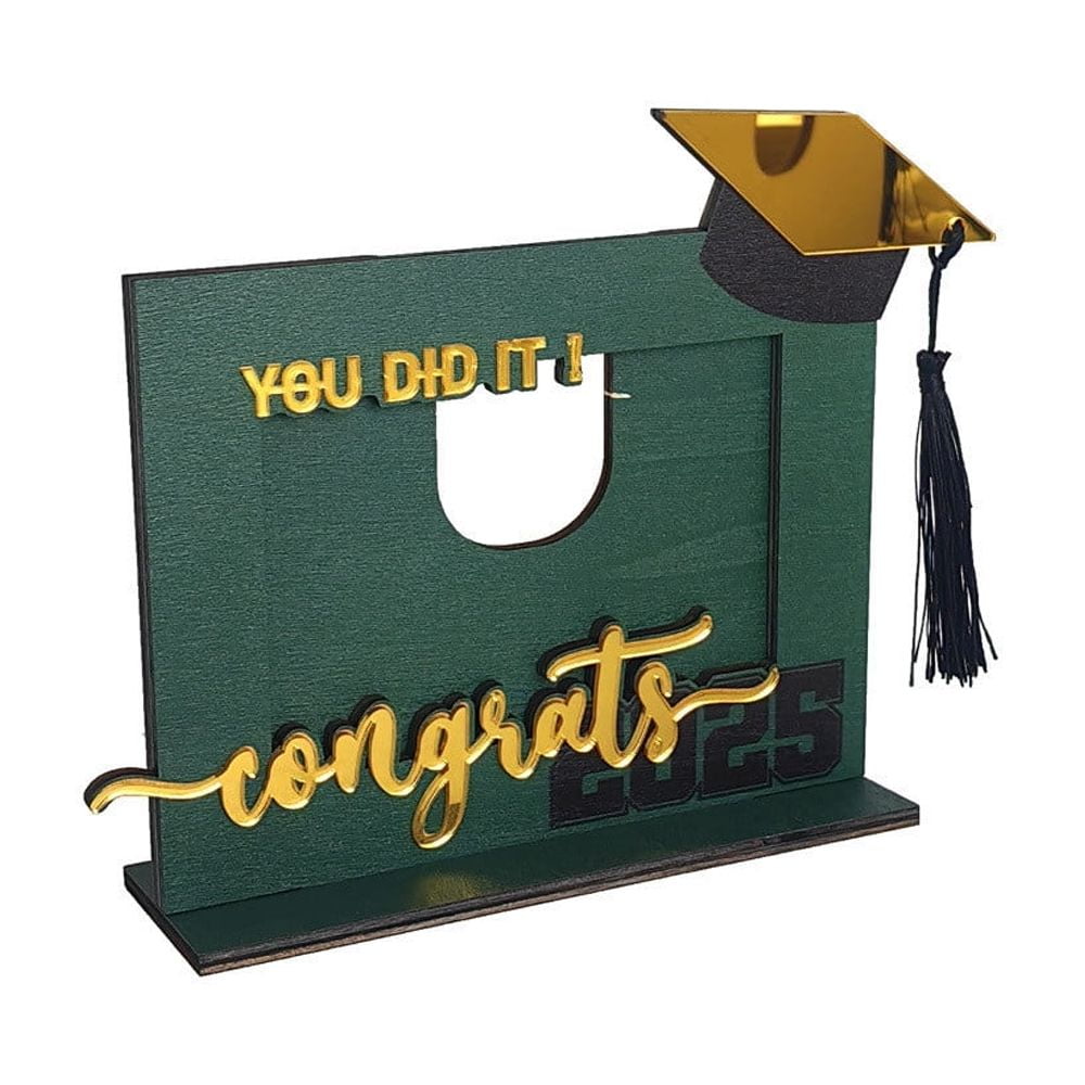 Tao Tao You Did It! Graduation Picture Frame 2025 - Wooden Tabletop ...