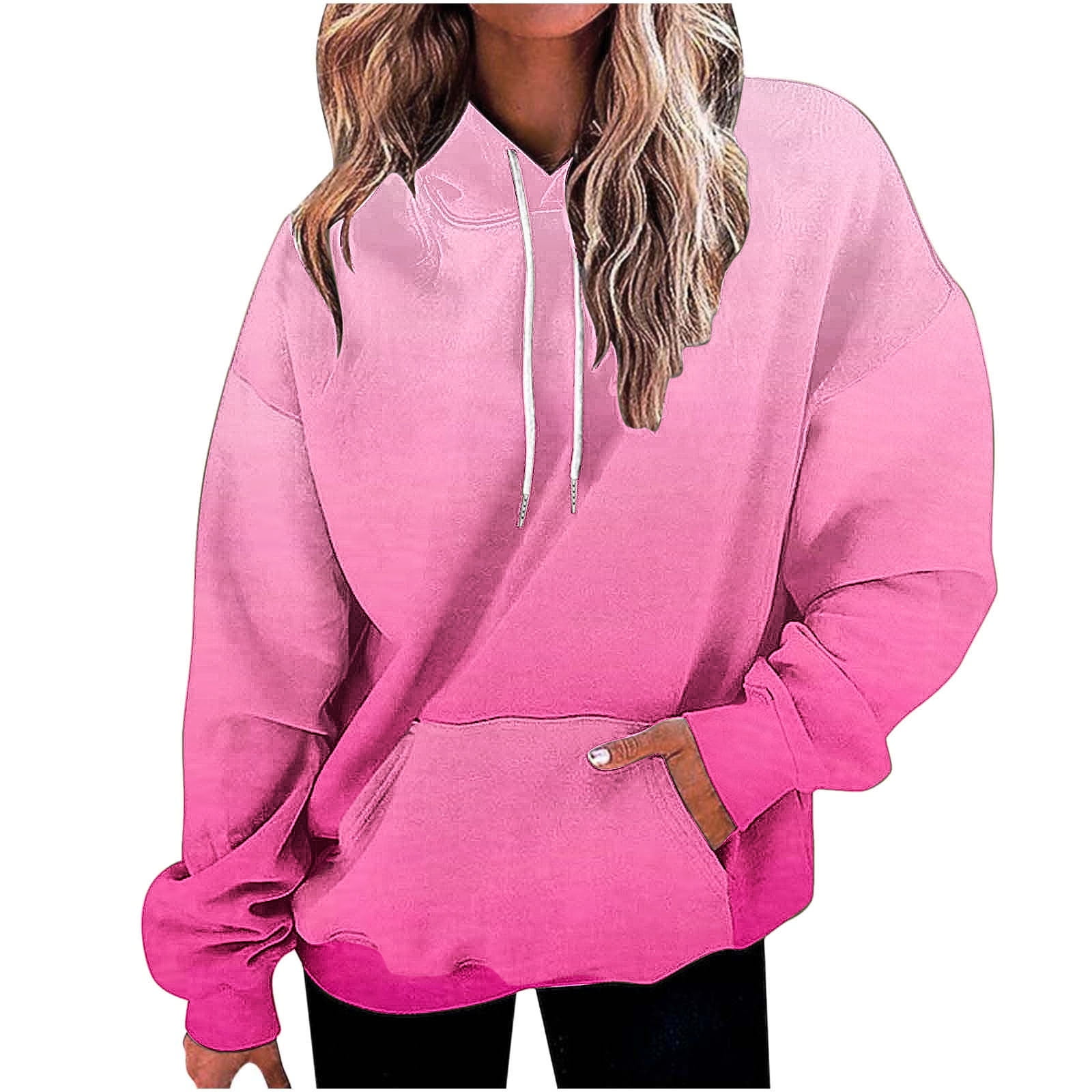Tao Womens Hoodies Oversized Sweatshirts Fall Fashion Pullover Tops ...