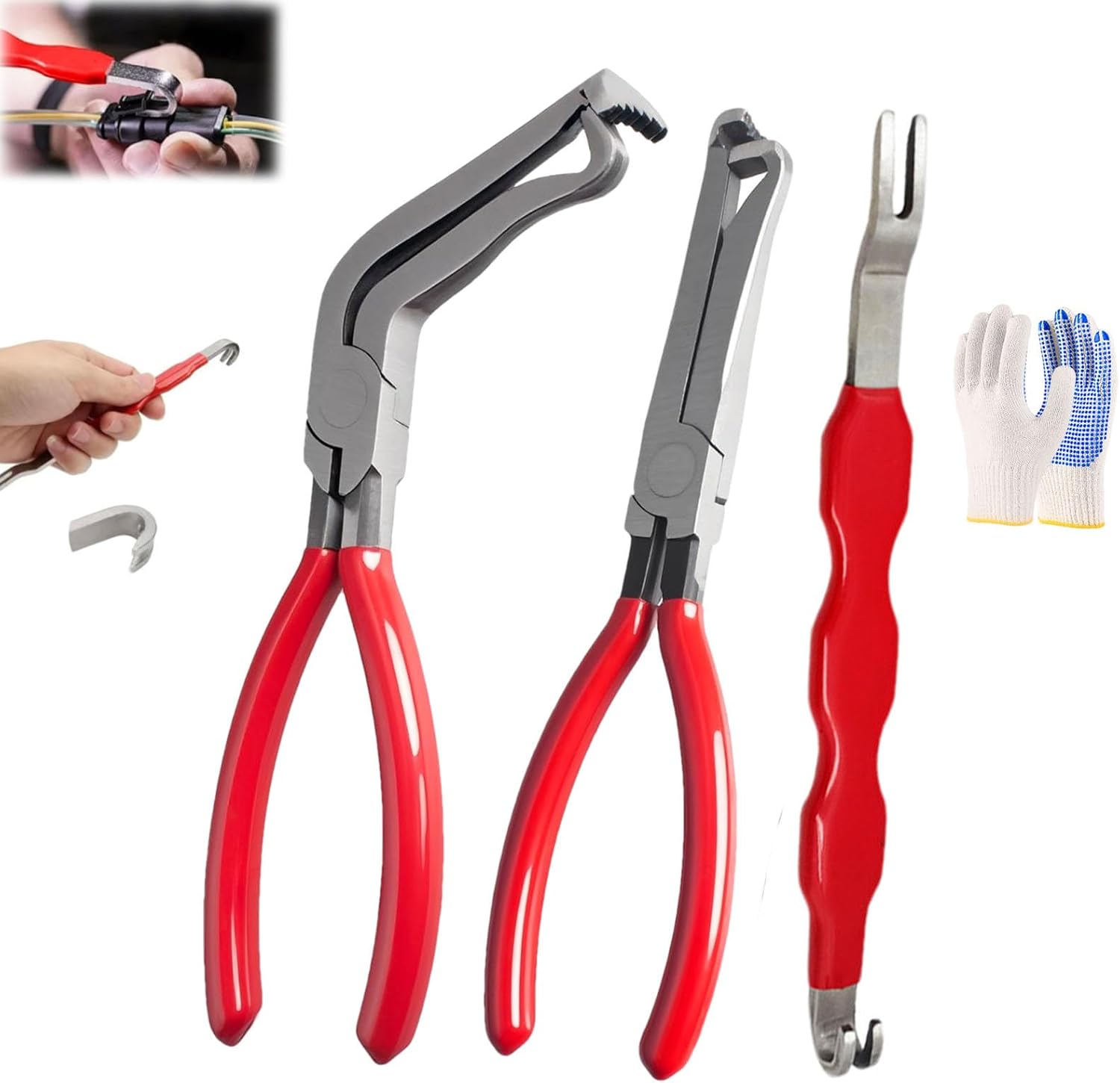 TaoLeHui 37960 Electrical Disconnect Pliers Set - Professional Grade ...