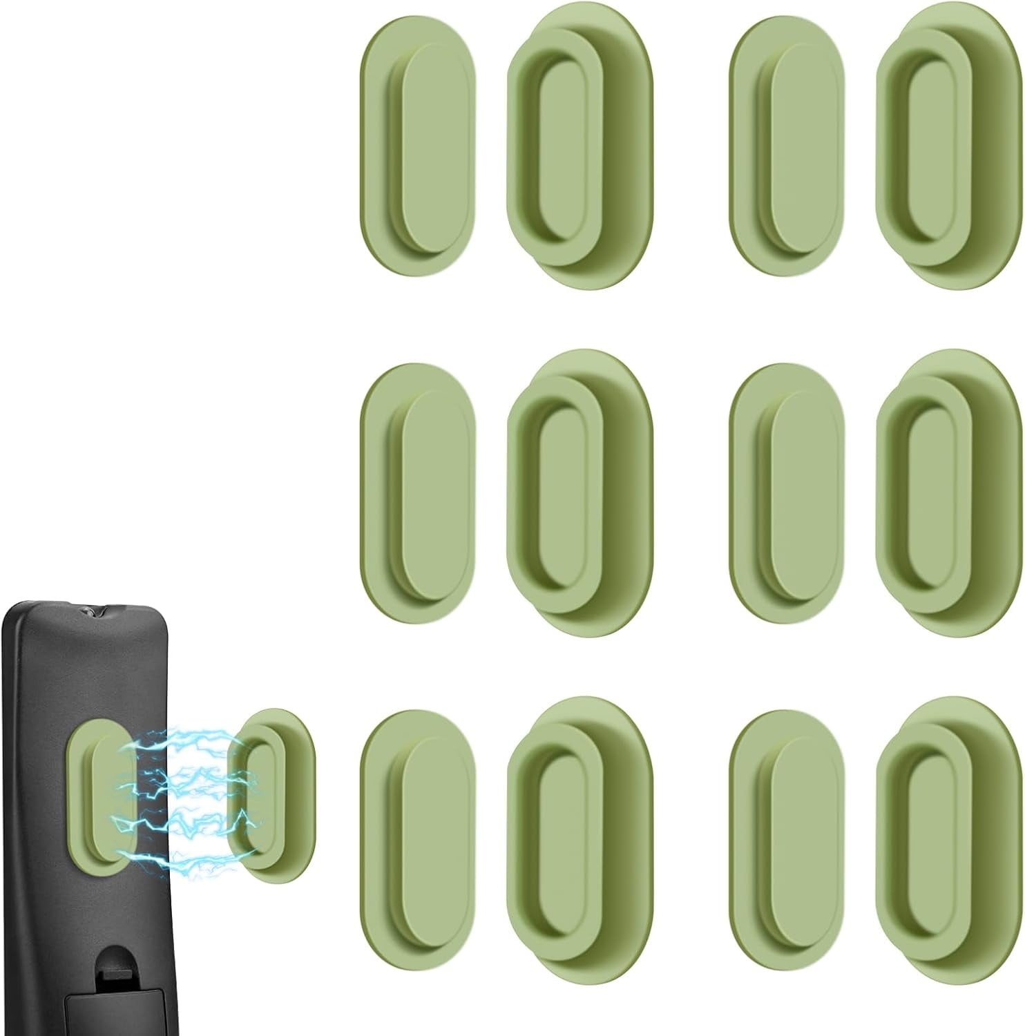 TaoLeHui 6-Pack Ultra-Strong Magnetic Remote Holder for TV/Fan/AC ...
