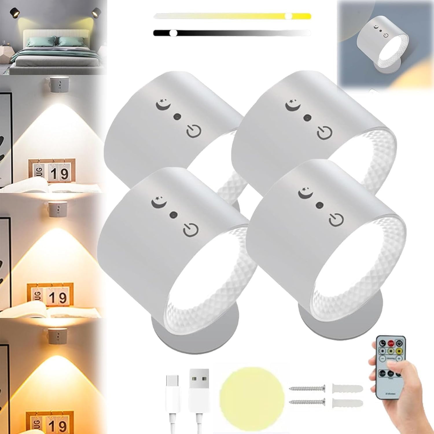 TaoLeHui ,Lights, Indoor Everywhere Light 2.0, Wall Mounted Lamp, Halo Lux, Lights Motion Sensor ...