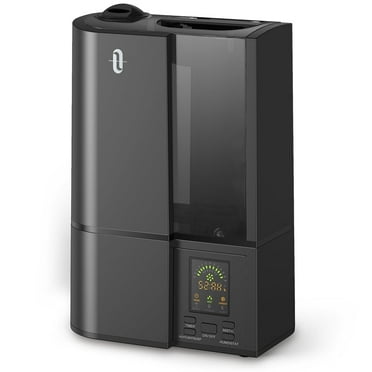 AIRCARE D46 720 Tower Evaporative Humidifier for 1200 sq. ft, Titanium ...