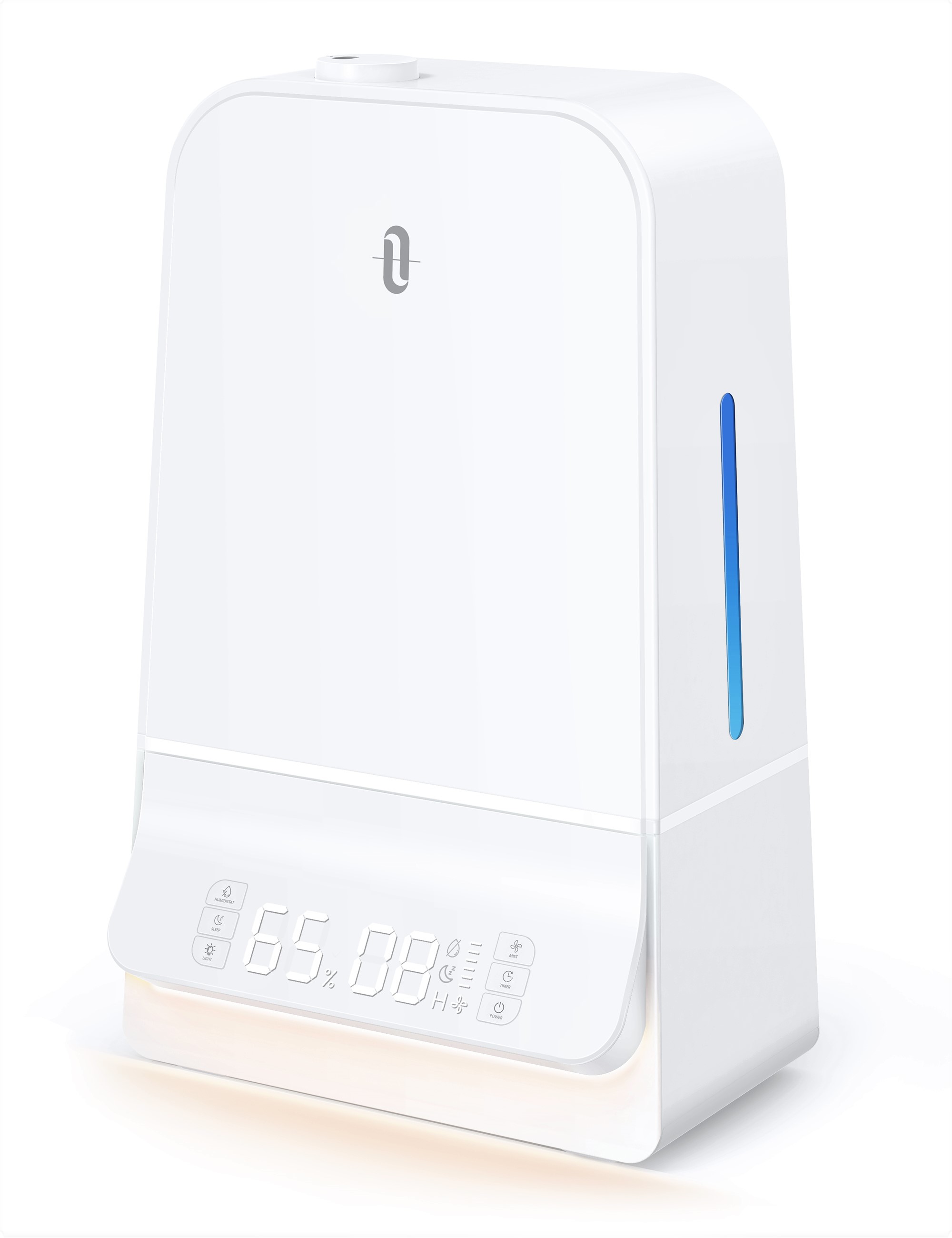 Air Innovations Ultrasonic Cool Mist Personal Humidifier LED Mood Light ...