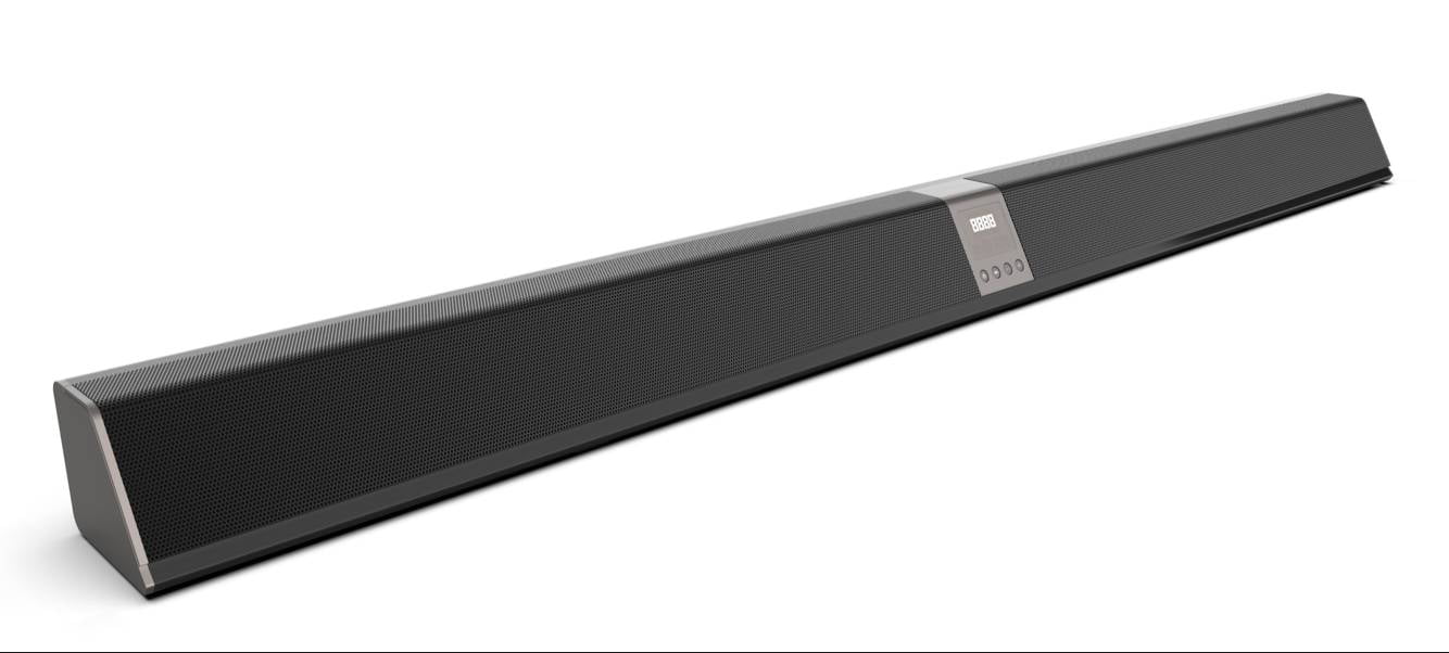 TaoTronics Soundbar, 40-Inch Sound Bar with Display Screen, Wired and ...