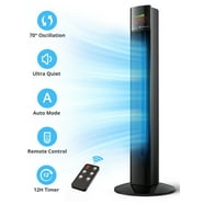 Mainstays 36" Tall 3-Speed Oscillating Tower Fan, FZ10-19JR, New, Black ...