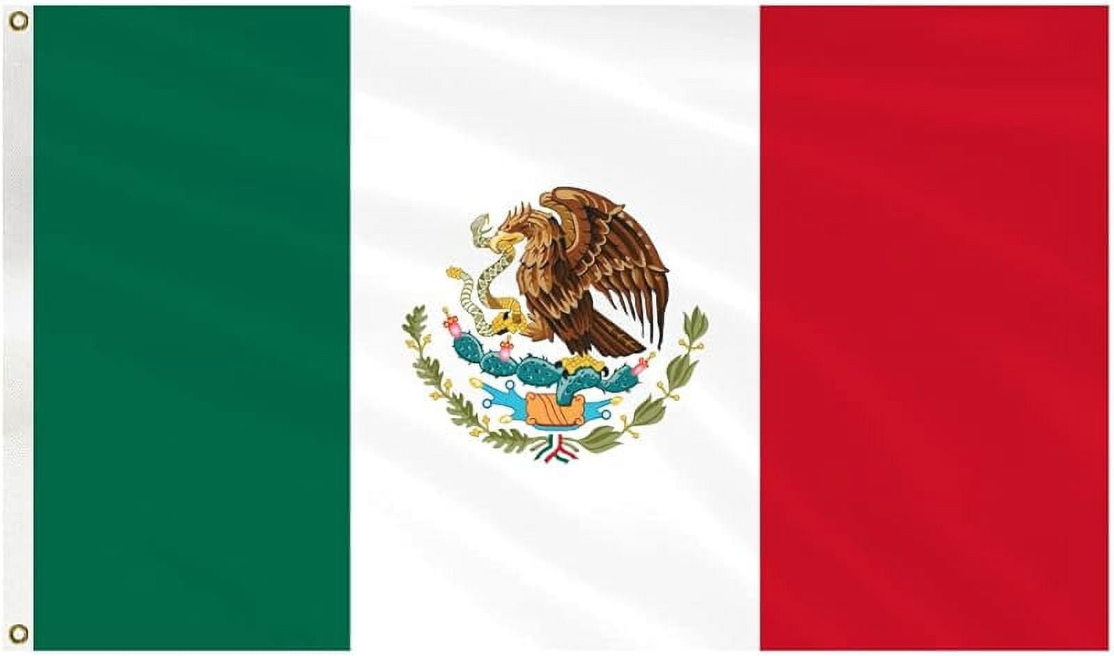 Taoarlpo 3x5 Ft Mexico-México-Country Flag Outdoor Indoor Decoration ...