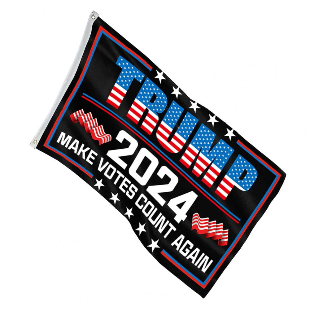Taoarlpo American Flag Trump 2024 Flags Heavy Duty Outdoor Election ...