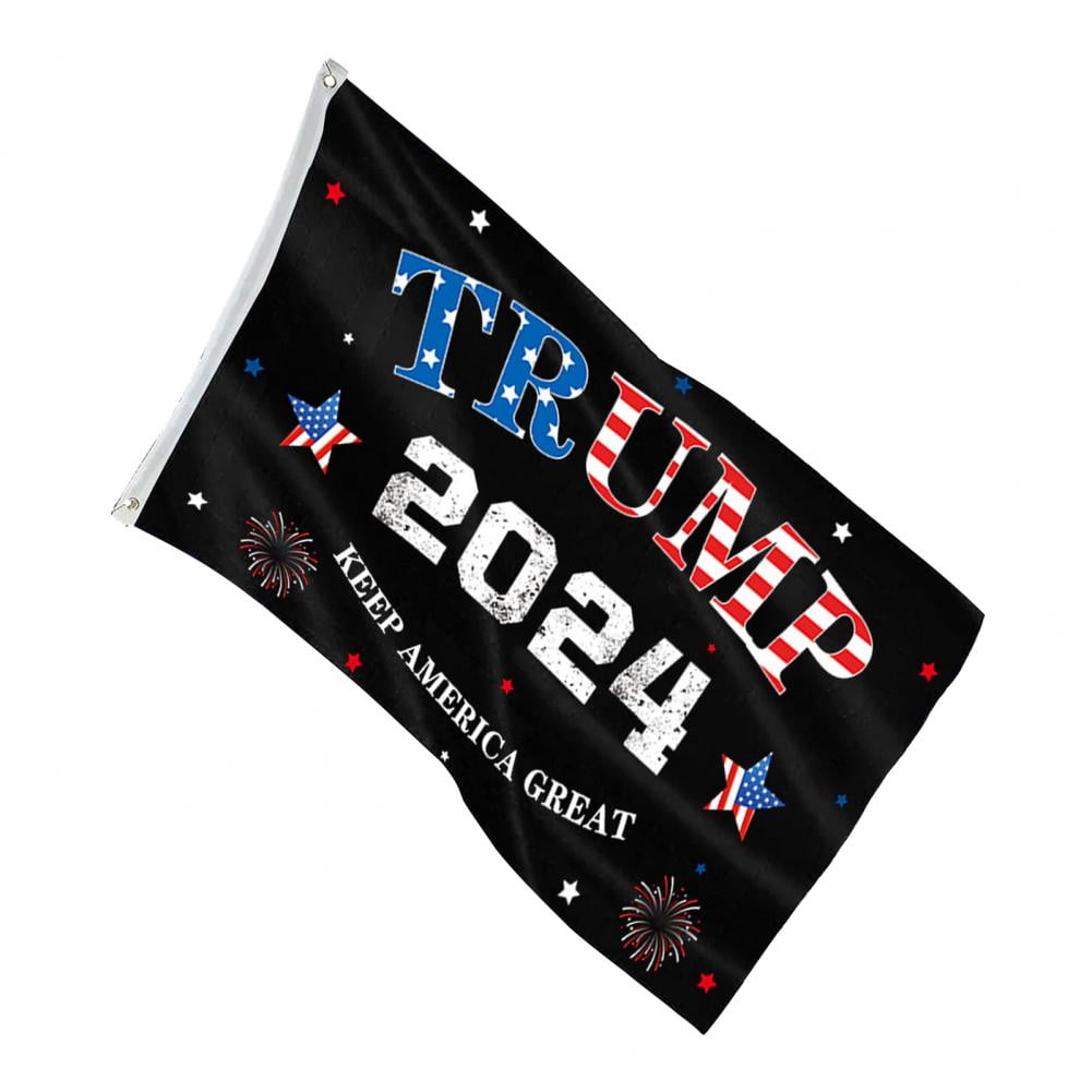 Taoarlpo American Flag Trump 2024 Flags Heavy Duty Outdoor Election ...