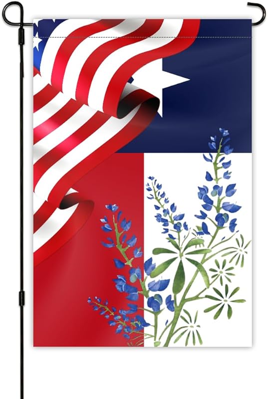 Taoarlpo American Patriotic Flag, 12x18 Inch Double Sided Patriotic ...