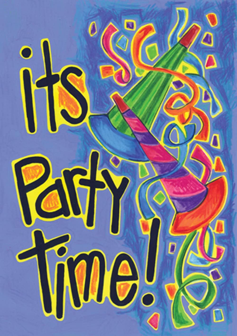 Taoarlpo Home Garden Party Poppers Party Flag 12x18 Inch Double Sided ...