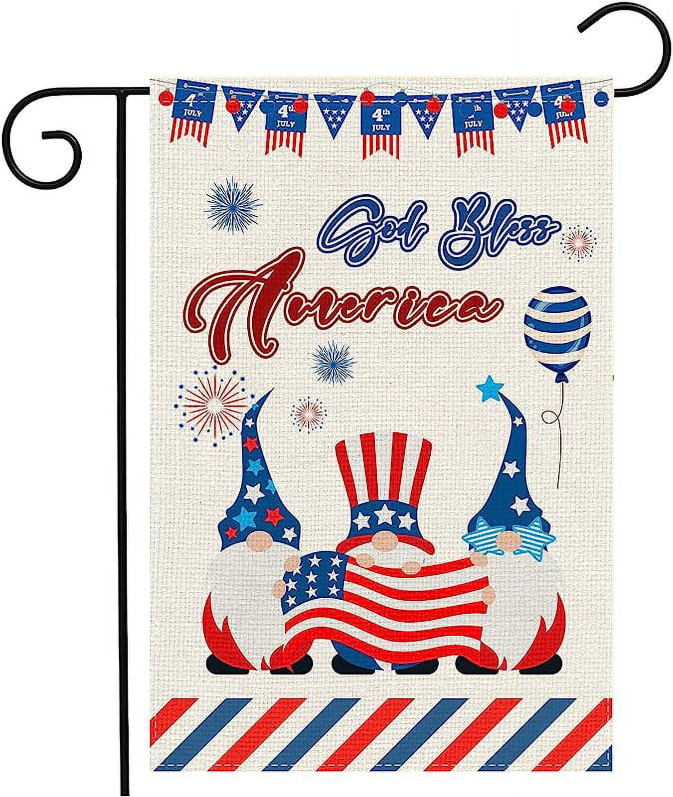 Taoarlpo Patrioctic Welcome Truck Garden Flag 12×18 Inch - Garden Flag ...