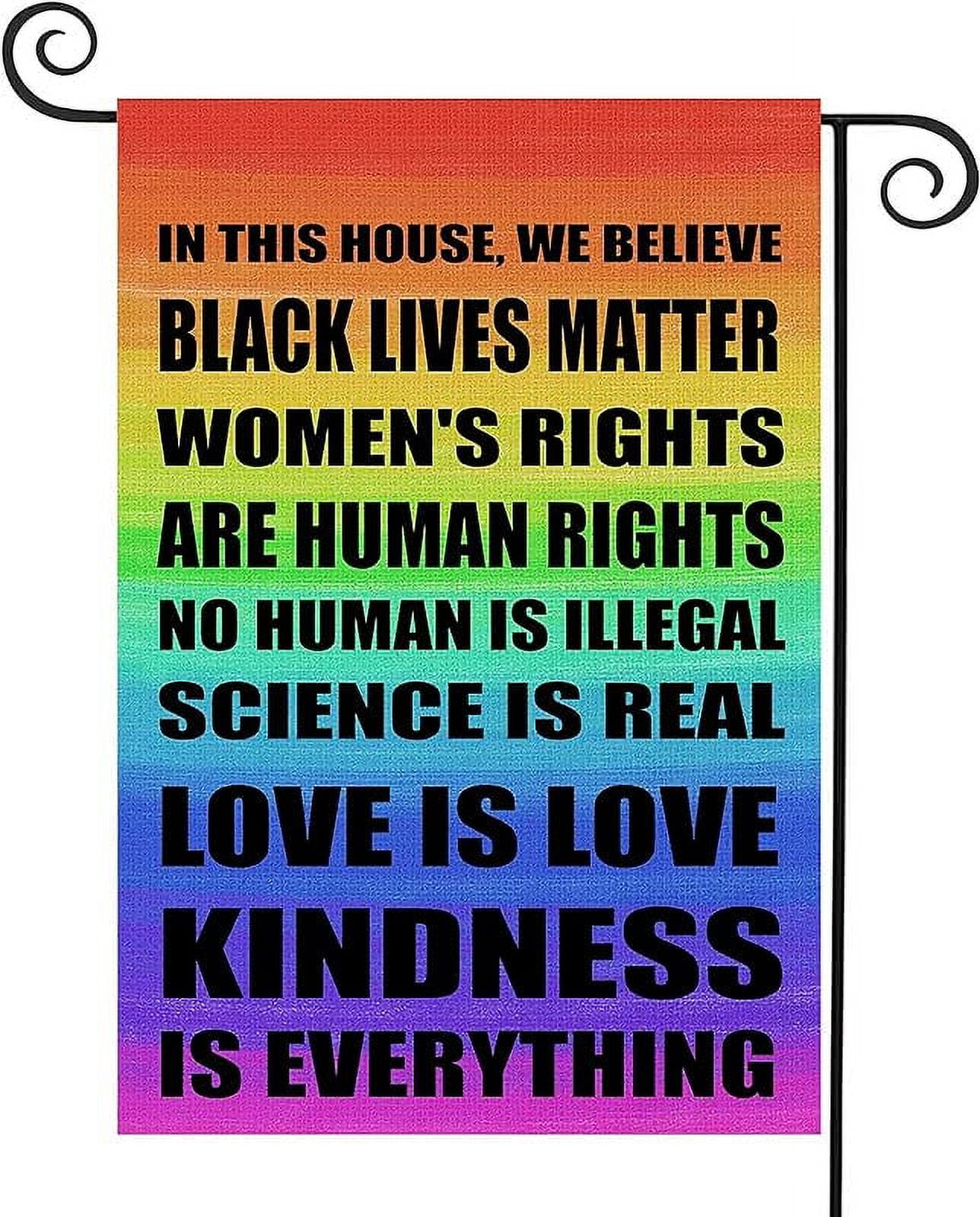 Taoarlpo Pride Flag Kindness Peace Equality Love Inclusion Hope ...