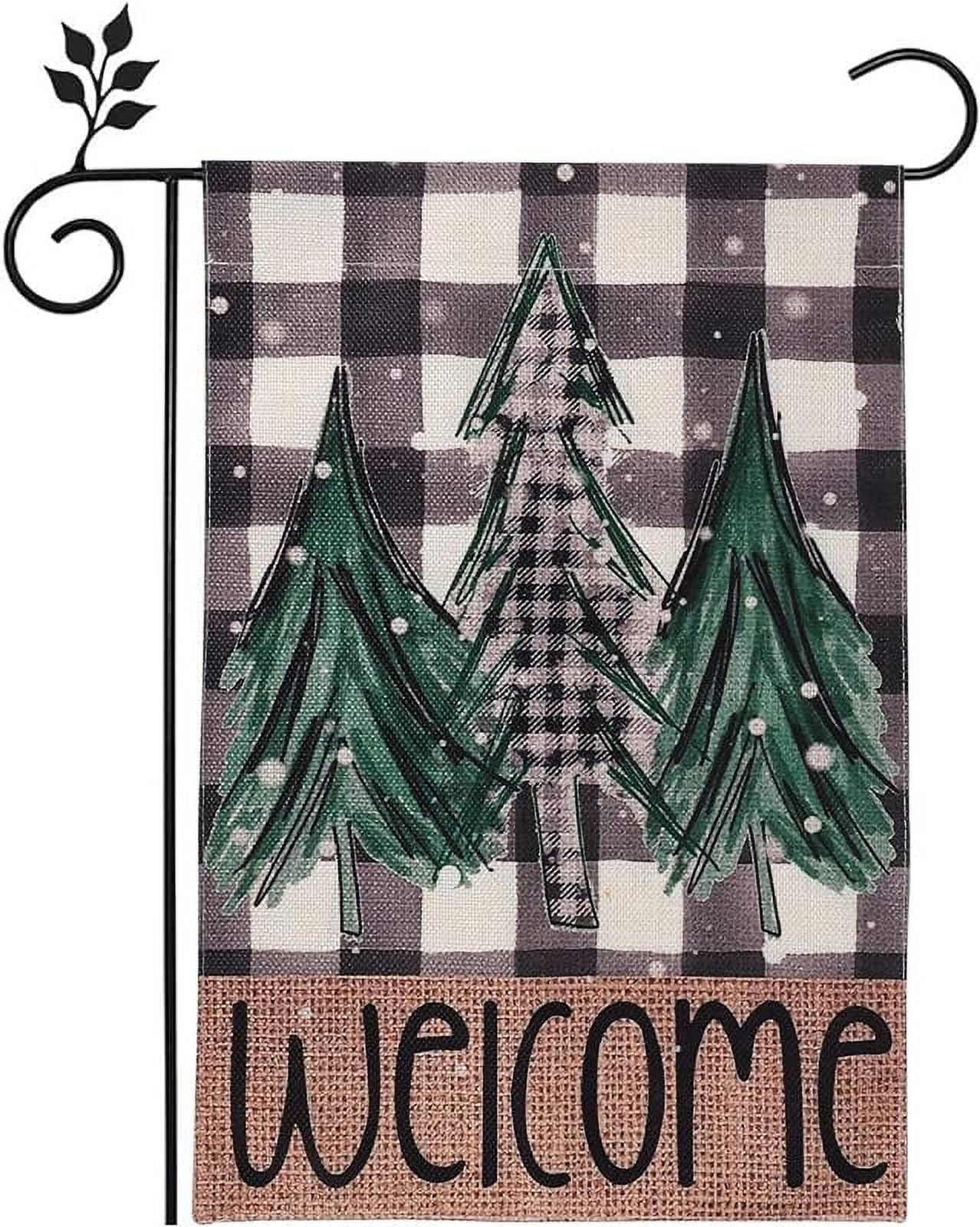 Taoarlpo Summer Garden Flag, Welcome Summer Yard Flag 12x18 Inch Double ...