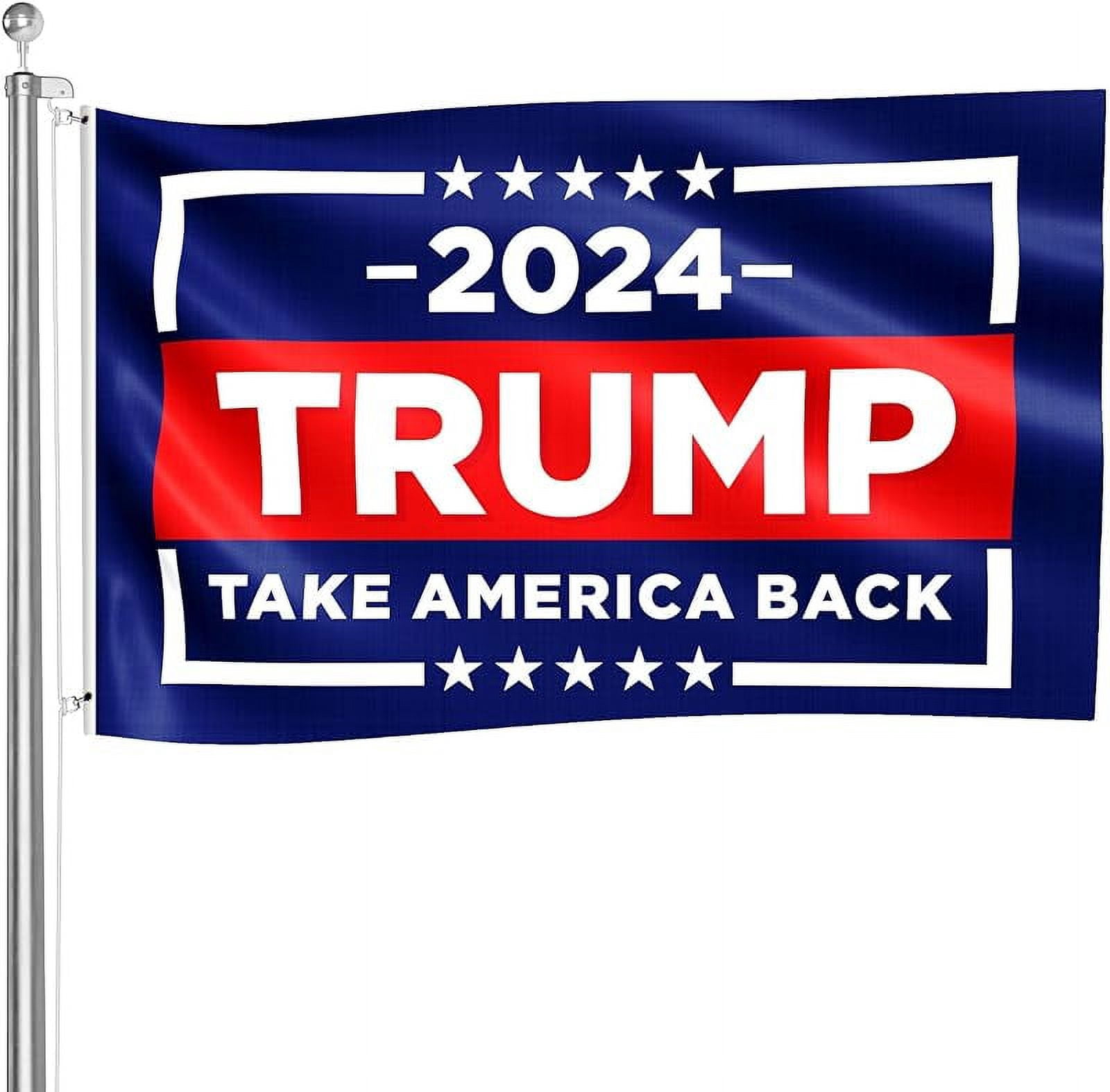 Taoarlpo Trump 2024 Flag 3X5 FT - Donald Trump Flags, 2024 Take America ...