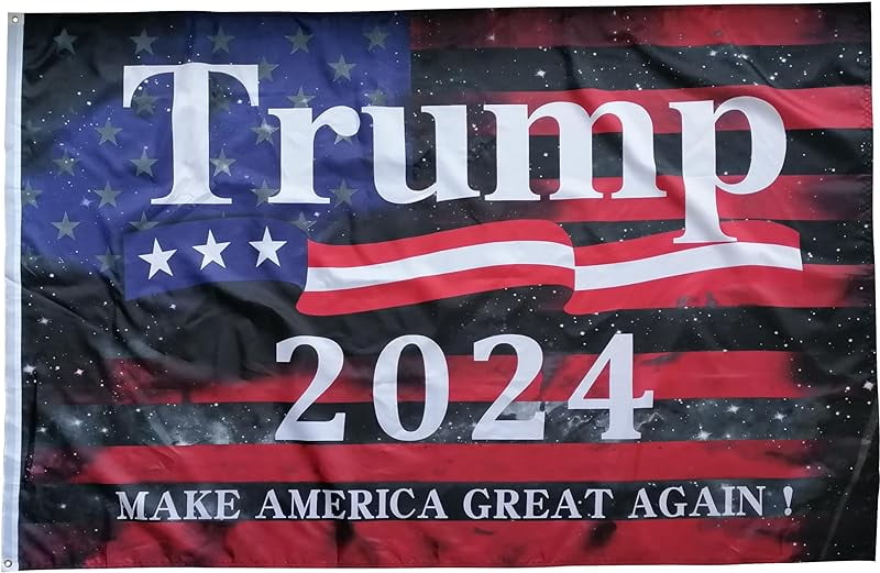 Taoarlpo Trump 2024 Flag 3x5 Ft-1 Ply Trump Flag 2024 Double Sided-Make ...