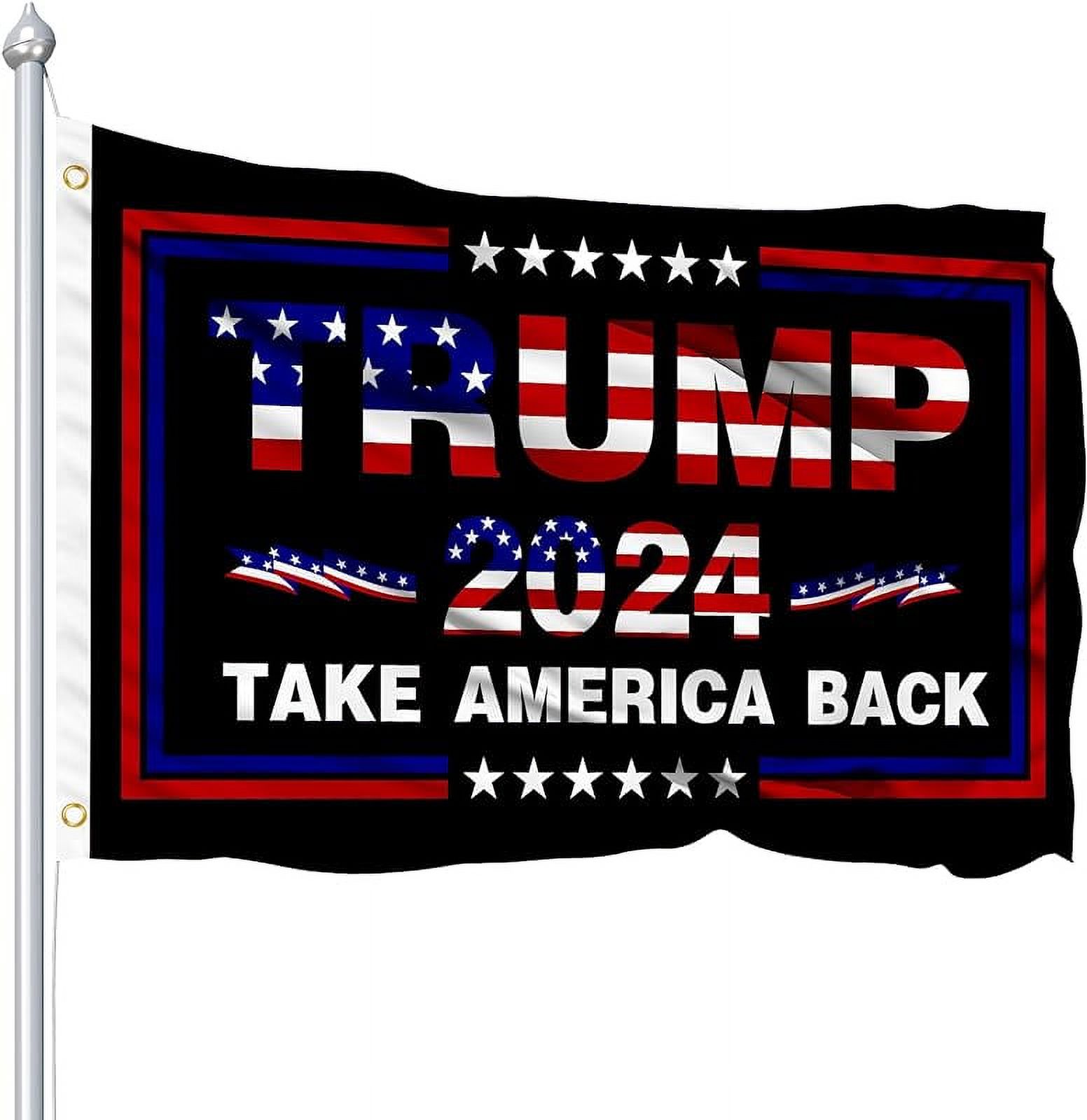 Taoarlpo Trump Flag 3x5 Outdoor Indoor- Take America Back Flags Trump ...