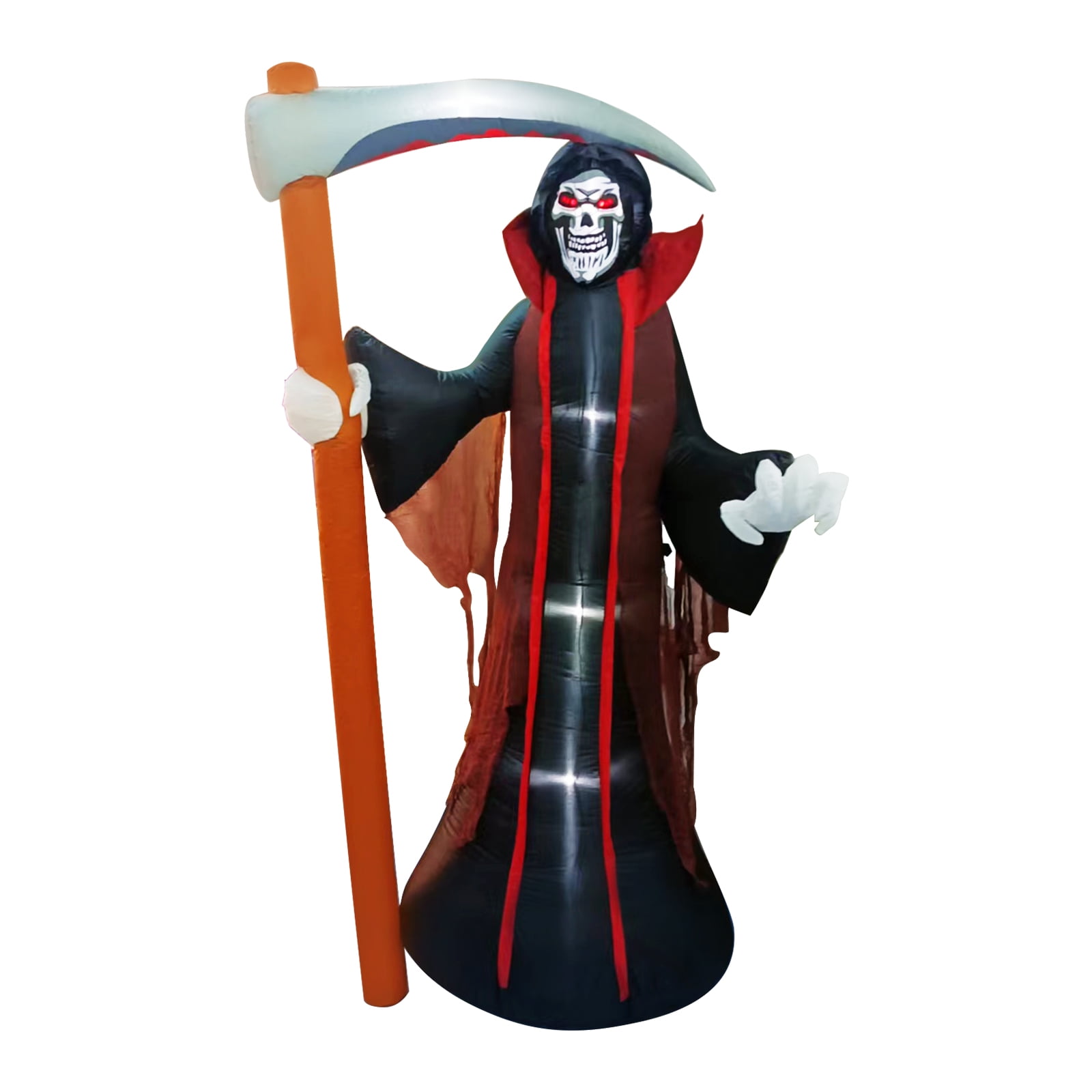 Taofedo 8ft Grim Reaper Inflatable with LED Lights, Self-Inflating ...