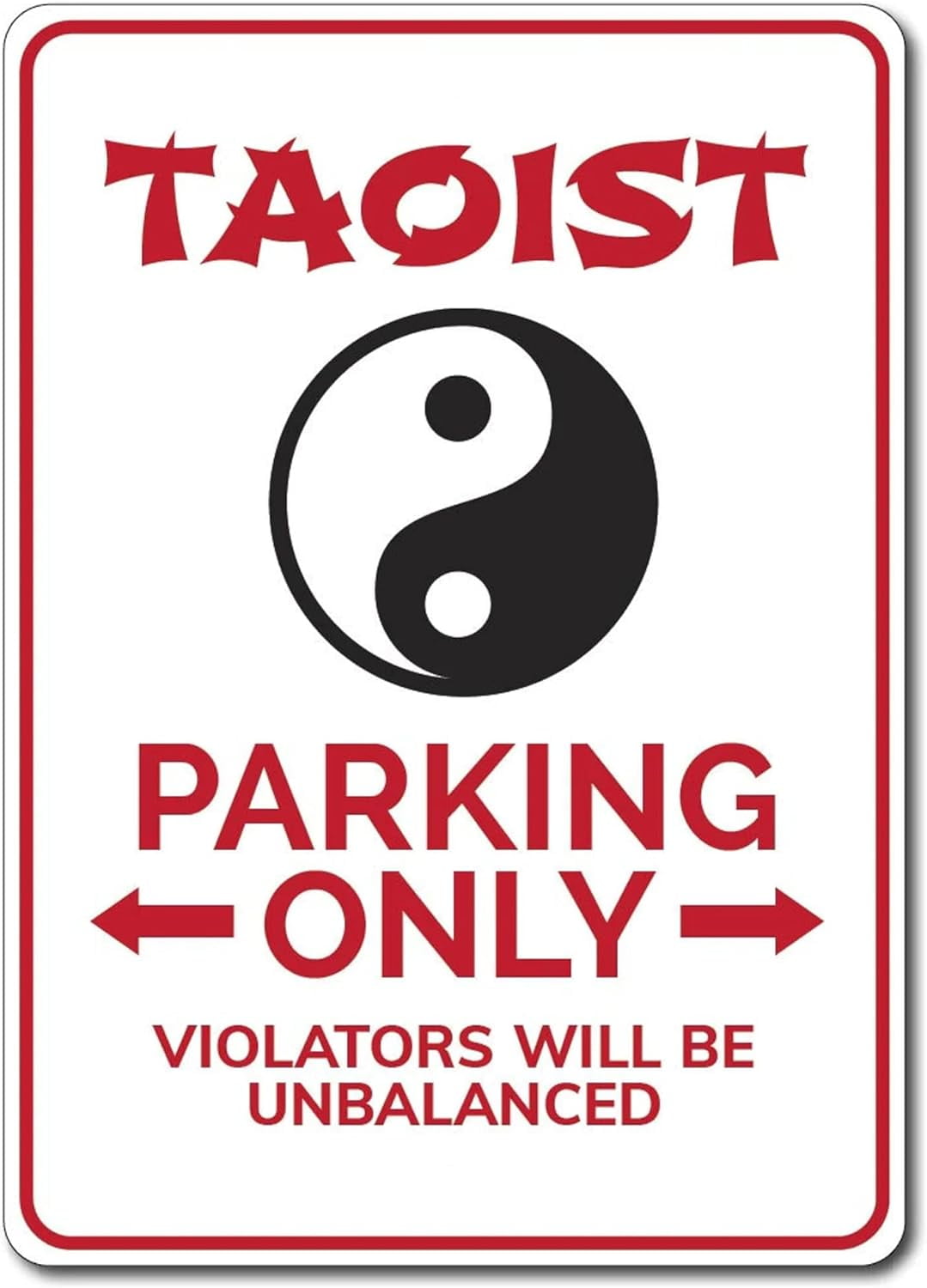 Taoist PSign, Taoist Gift, Taoist Decor, Taoist Sign, Taoism Sign, Yin ...