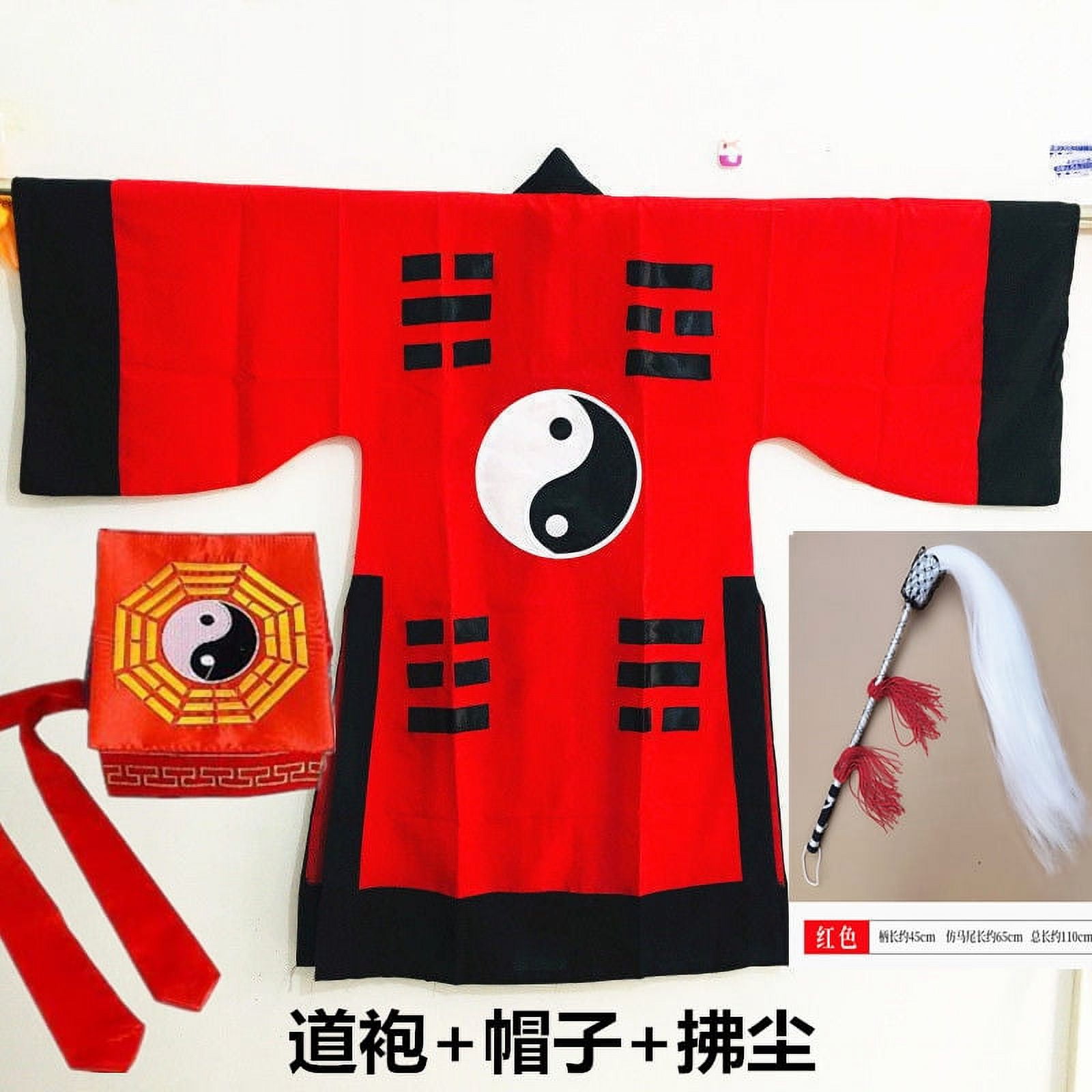 Taoist costume Taoist robe robes suit Halloween costume martial arts ...