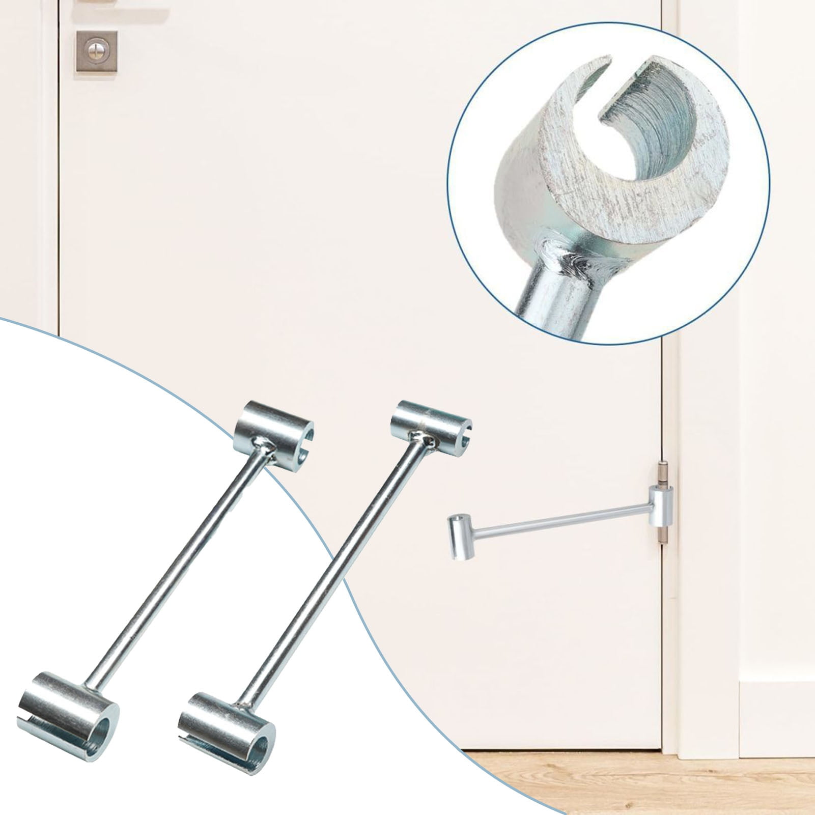 Taolixe 1/2Pcs Door Hinge Adjustment Tool Heavy Duty Alloy Steel 8-25MM ...