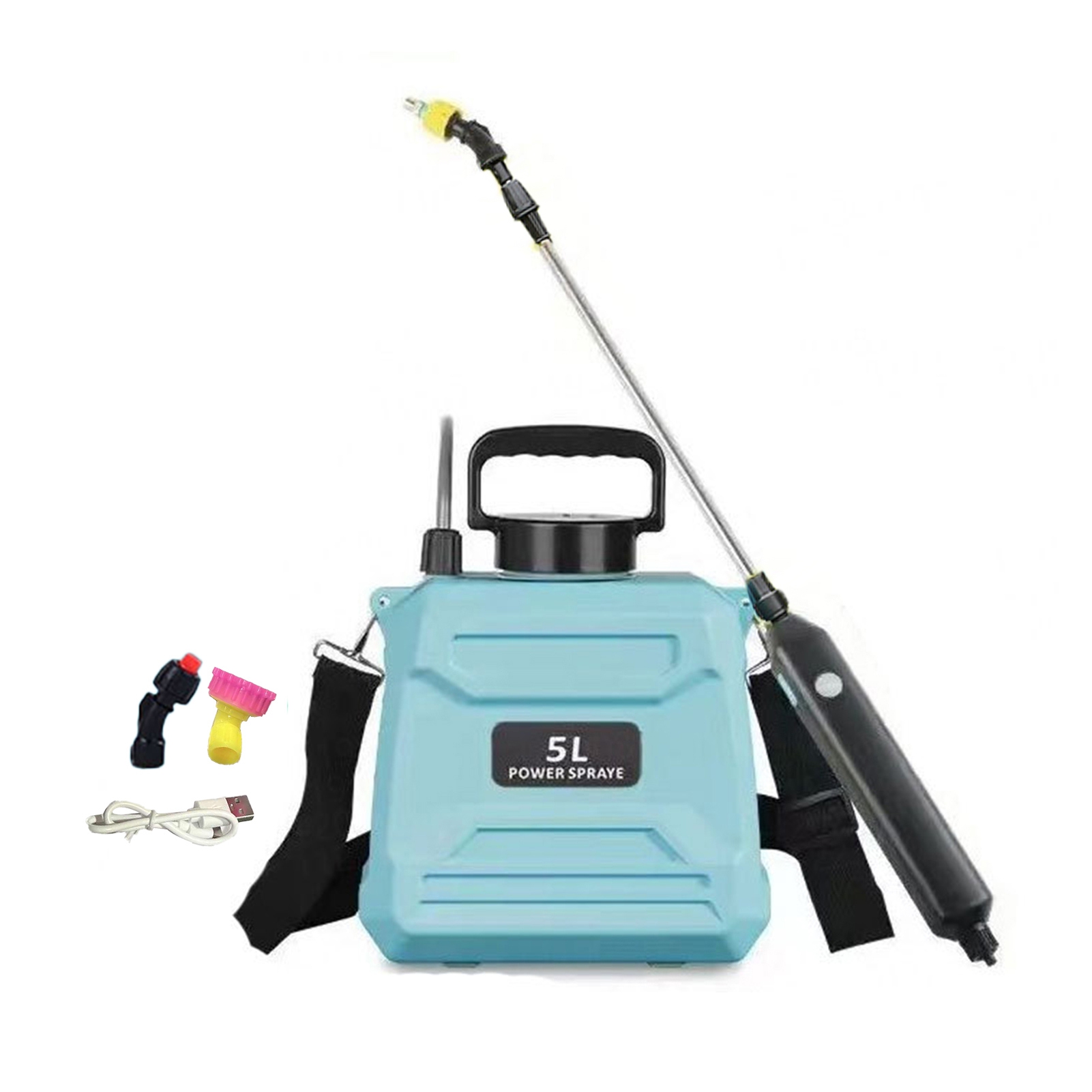 Taolixe 1.3 Gallon/2.1 Gallon Electric Sprayer Built-in 18650mAh ...