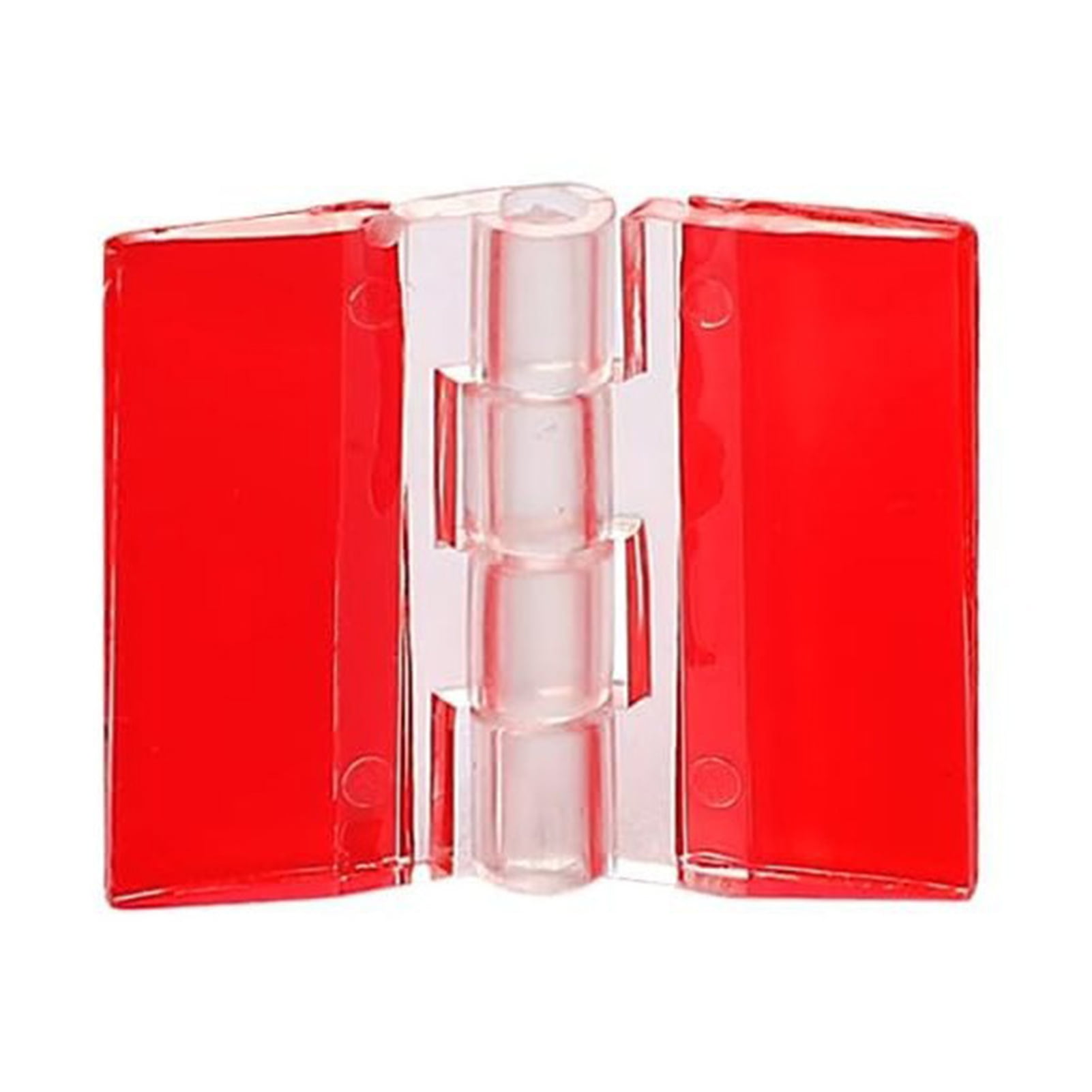 Taolixe 1/5Pcs Acrylic Clear Hinges Self-Adhesive Folding Hinges Simple ...