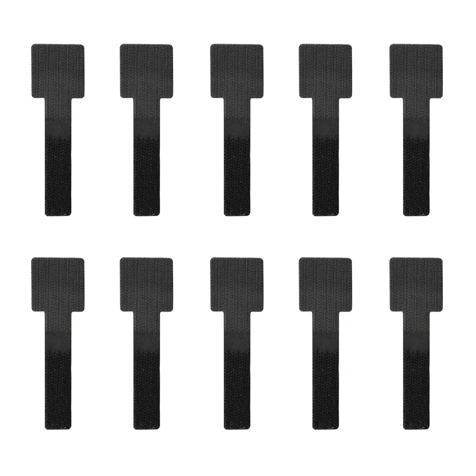 Taolixe 10/50Pcs Cable Organizer Tie Adhesive Adjustable Fastener Tape ...