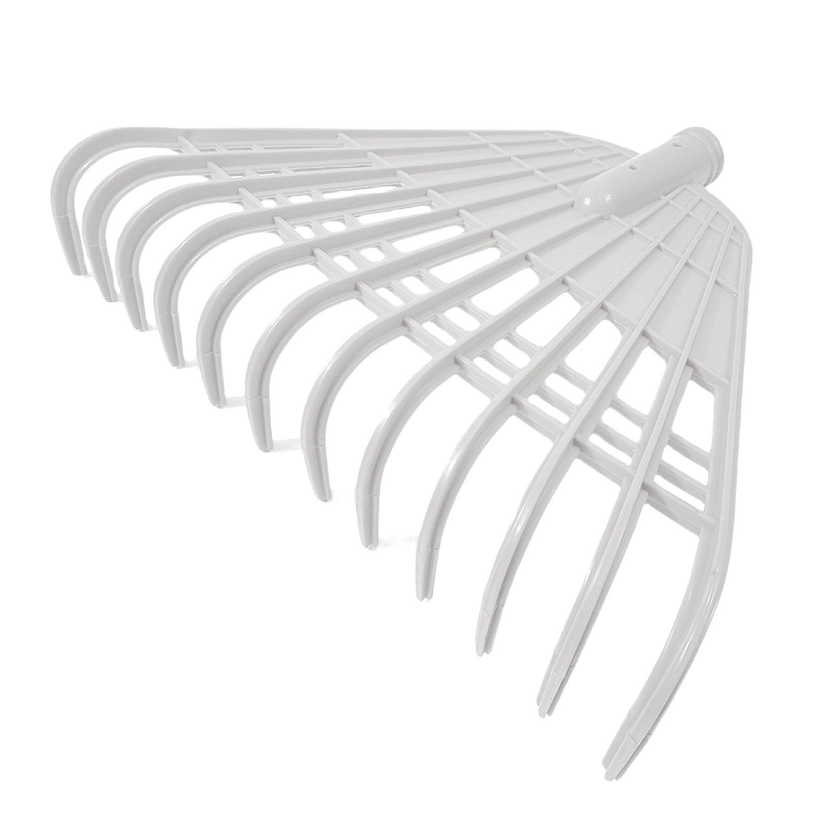 Taolixe 12/21 Tines Leaf Rake Tempered Plastic Rake Head Collecting ...