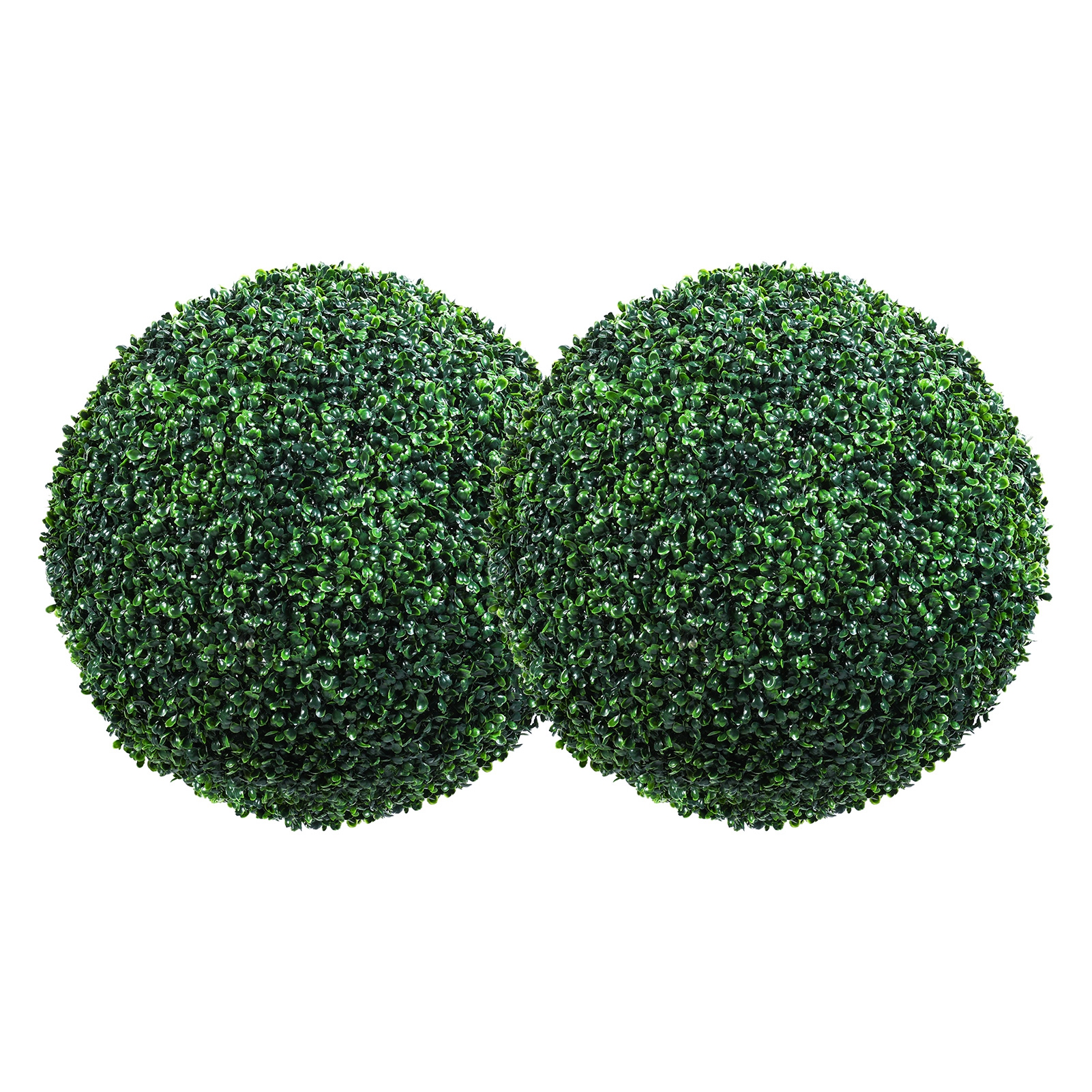 Taolixe 2 Pcs Artificial Plant Topiary Ball, UV Protected Faux Boxwood ...
