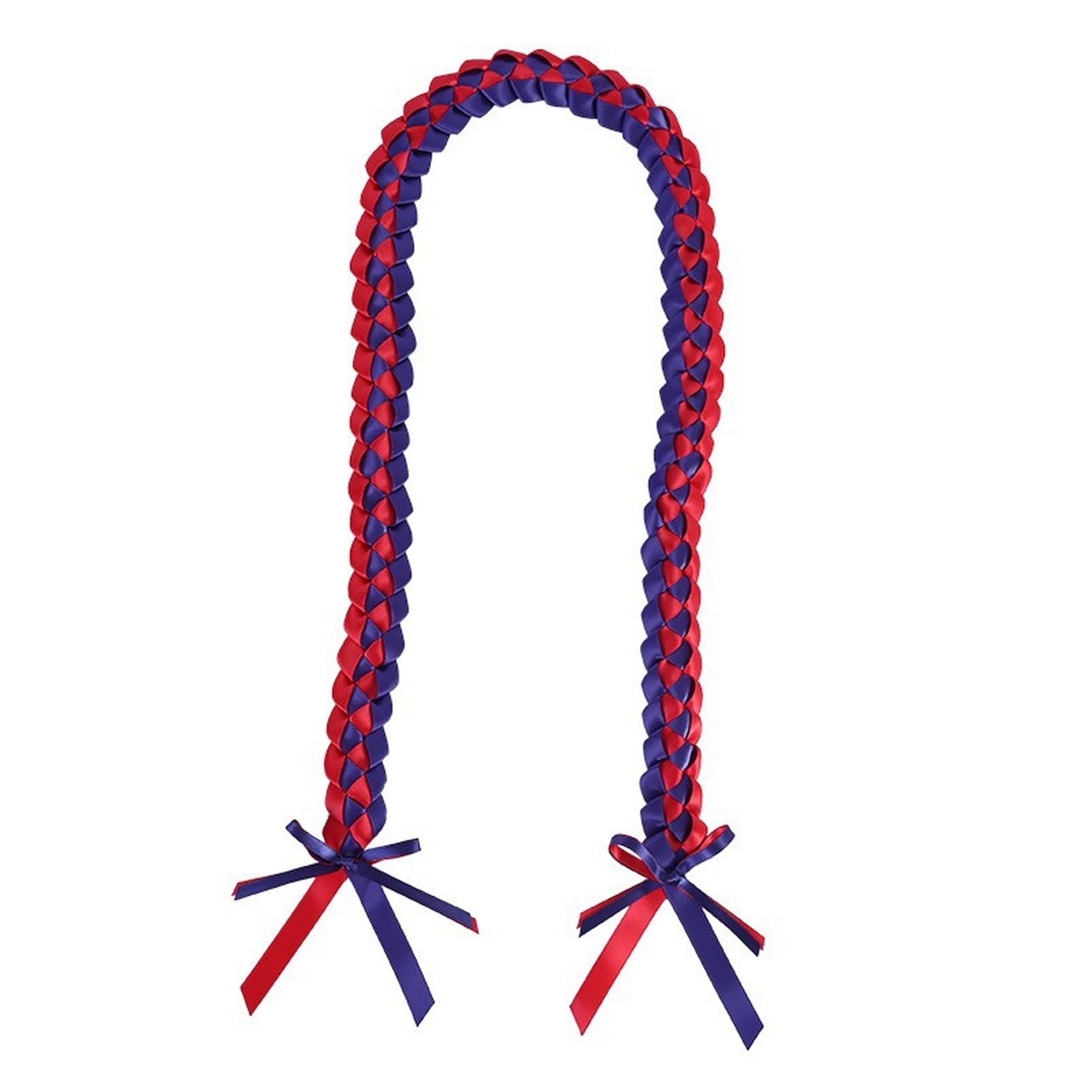 Taolixe 2025 Graduation Lei Handmade Double Braided Ribbon Lei Necklace ...