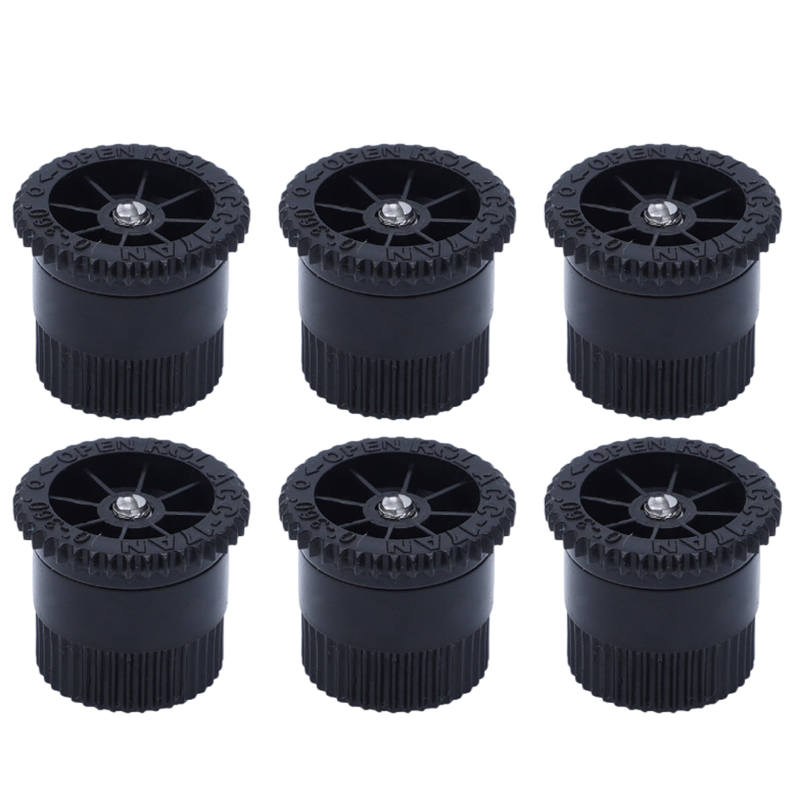 Taolixe 6 Pcs Variable Arc Nozzles Radius Sprinkler Heads Pop-up ...