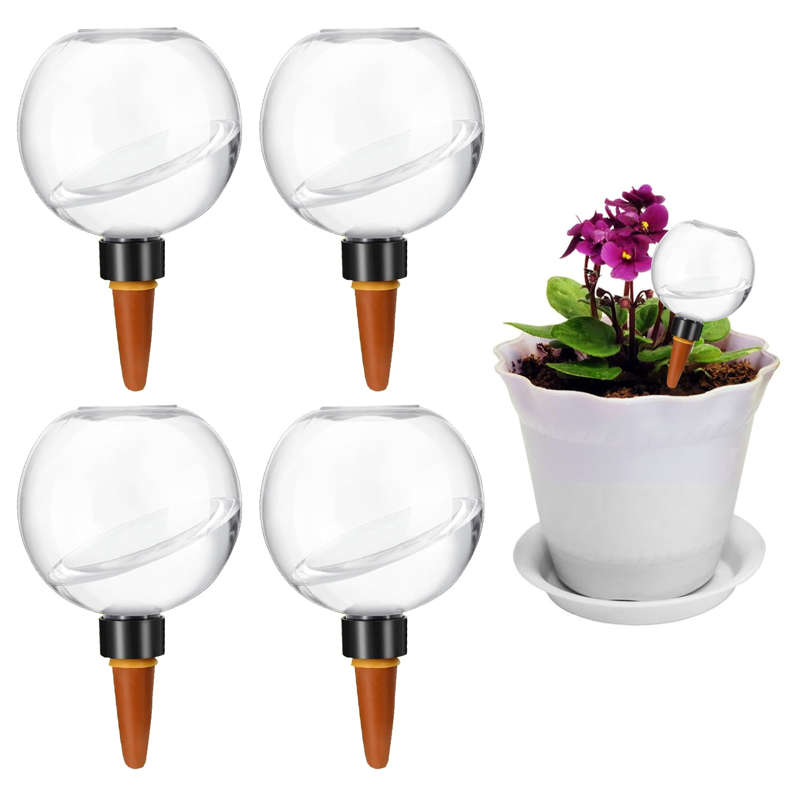 Taolixe 80ml/500ml Watering Globes Reusable Self-Watering Balls ...