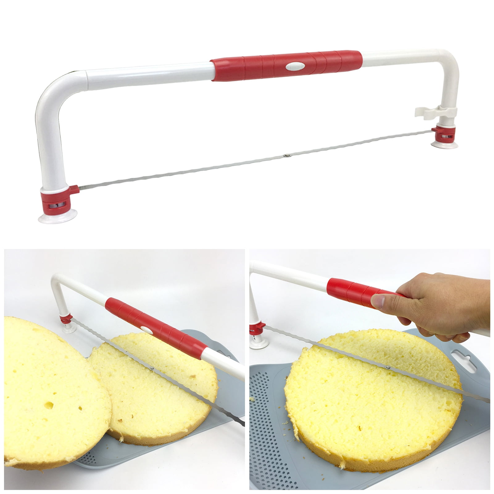 Taolixe Adjustable Cake Leveler Stainless Steel Cake Cutter Slicer Slicer Baking Tool Cake ...