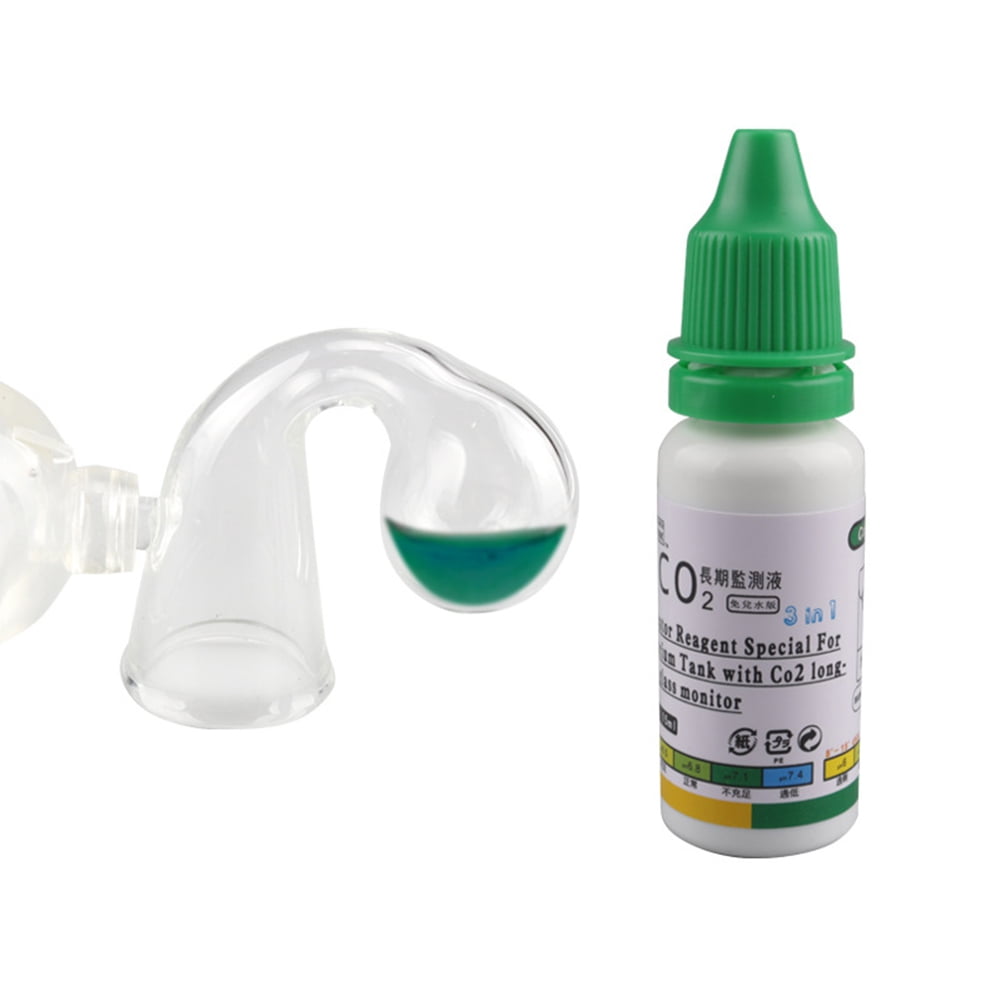 Taolixe Aquarium Fish Tank CO2 Concentration Measure Meter Test Liquid ...